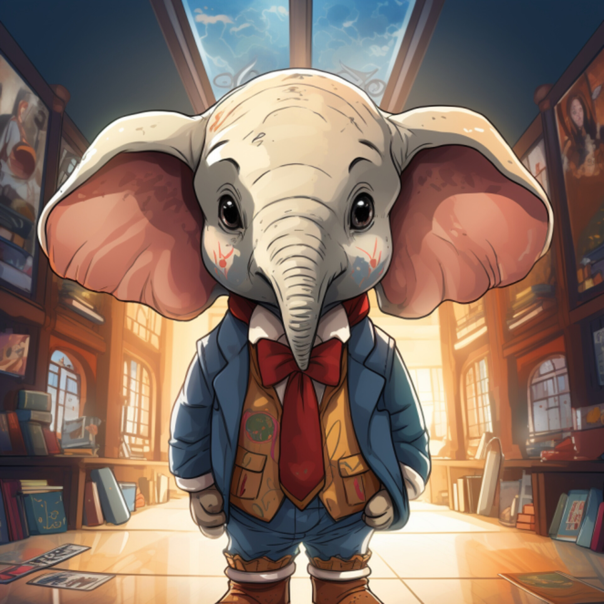 ArtStation - Forestar the School of animal (Elephant)