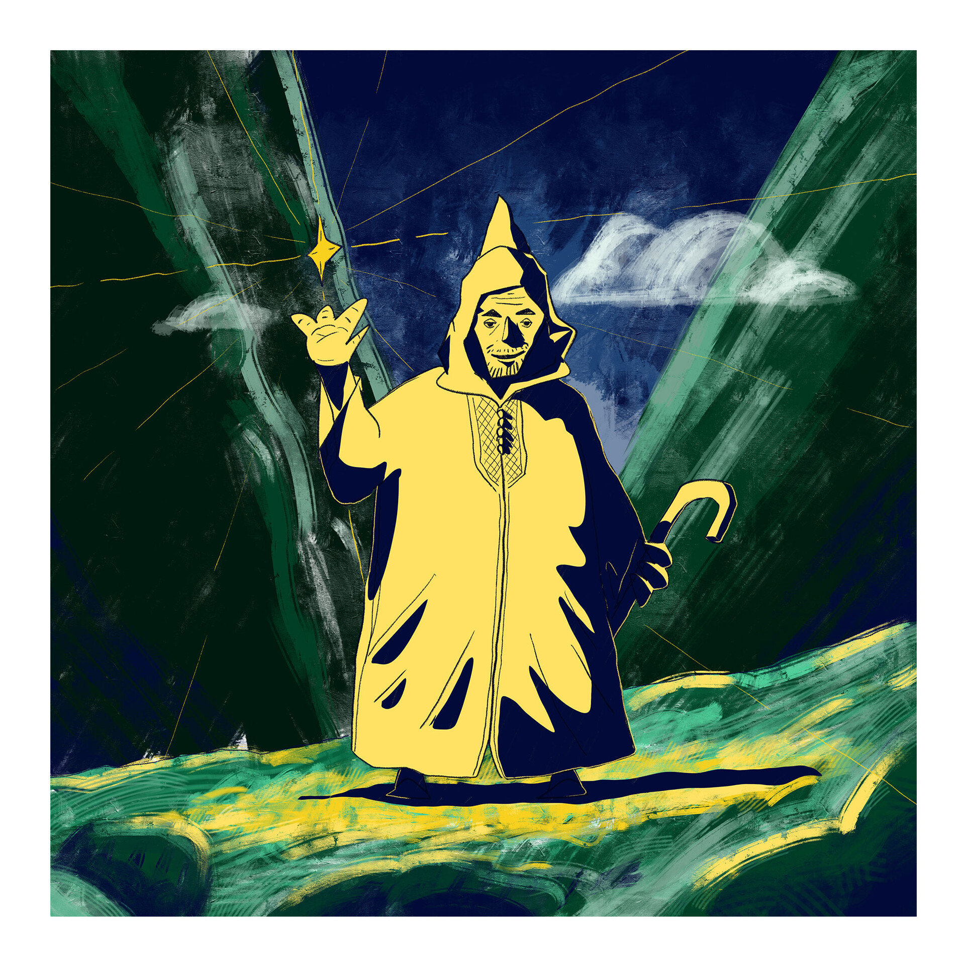 ArtStation - magic man