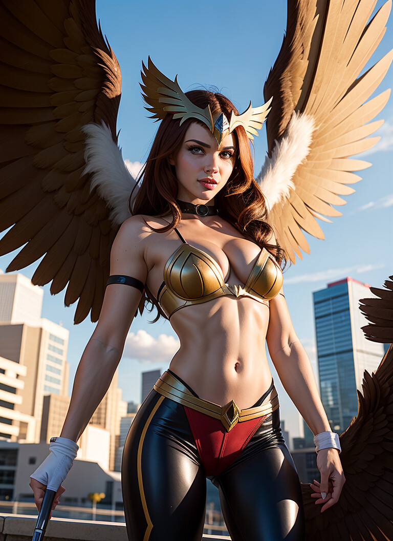 ArtStation - HAWK GIRL