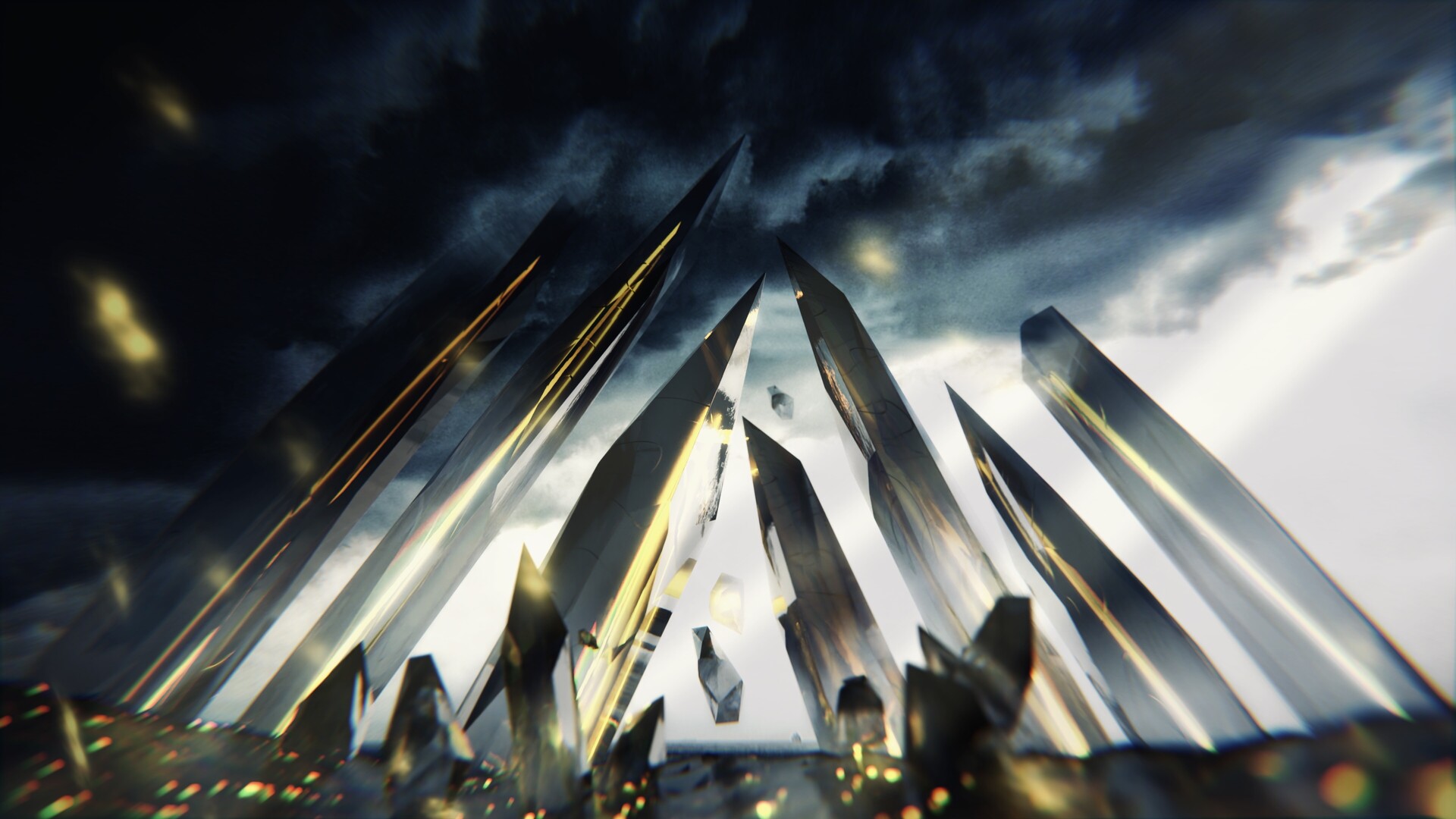 ArtStation - Crystal monoliths