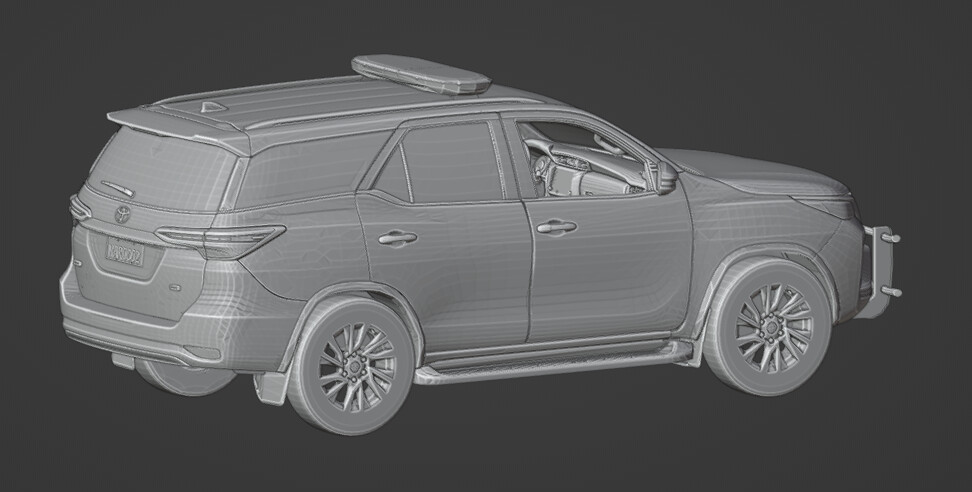 ArtStation - Toyota SW4 2021 - RECOM PMERJ