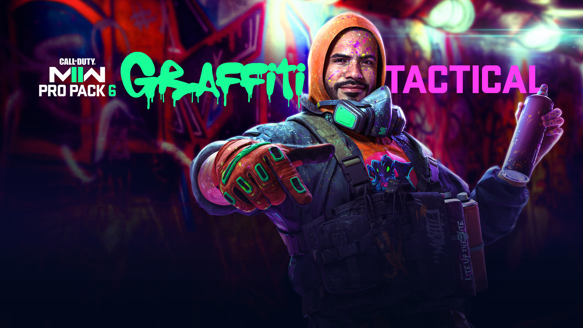 ArtStation - Render: Graffiti Tactical Operator Bundle