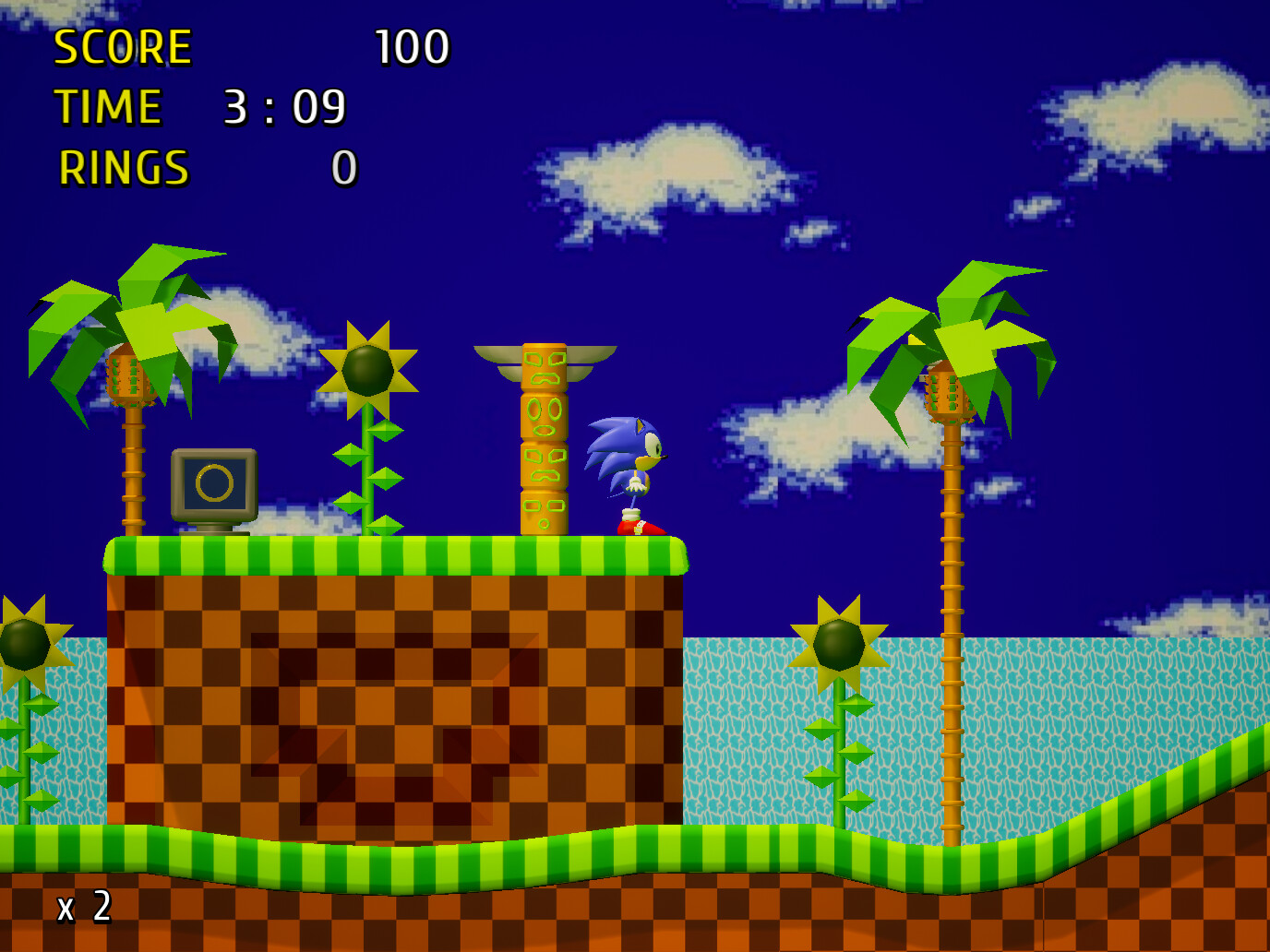 Carly Cross - Sonic the Hedgehog - Act 1: Level recreation