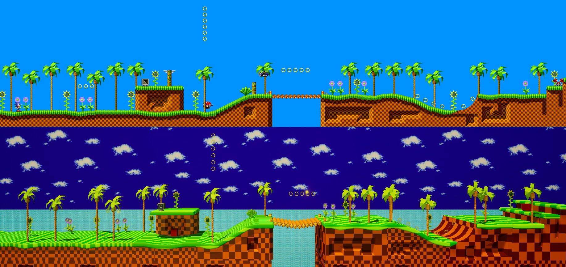 Carly Cross - Sonic the Hedgehog - Act 1: Level recreation