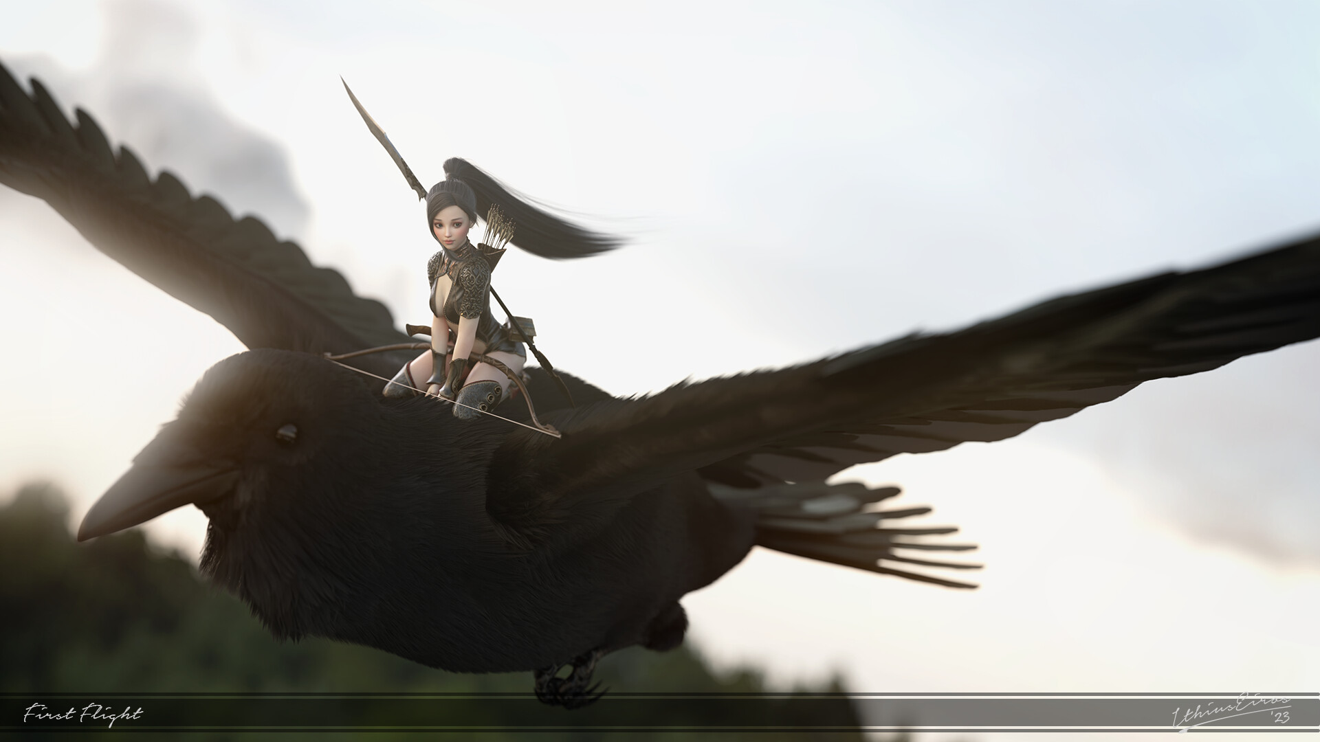 ArtStation - First Flight