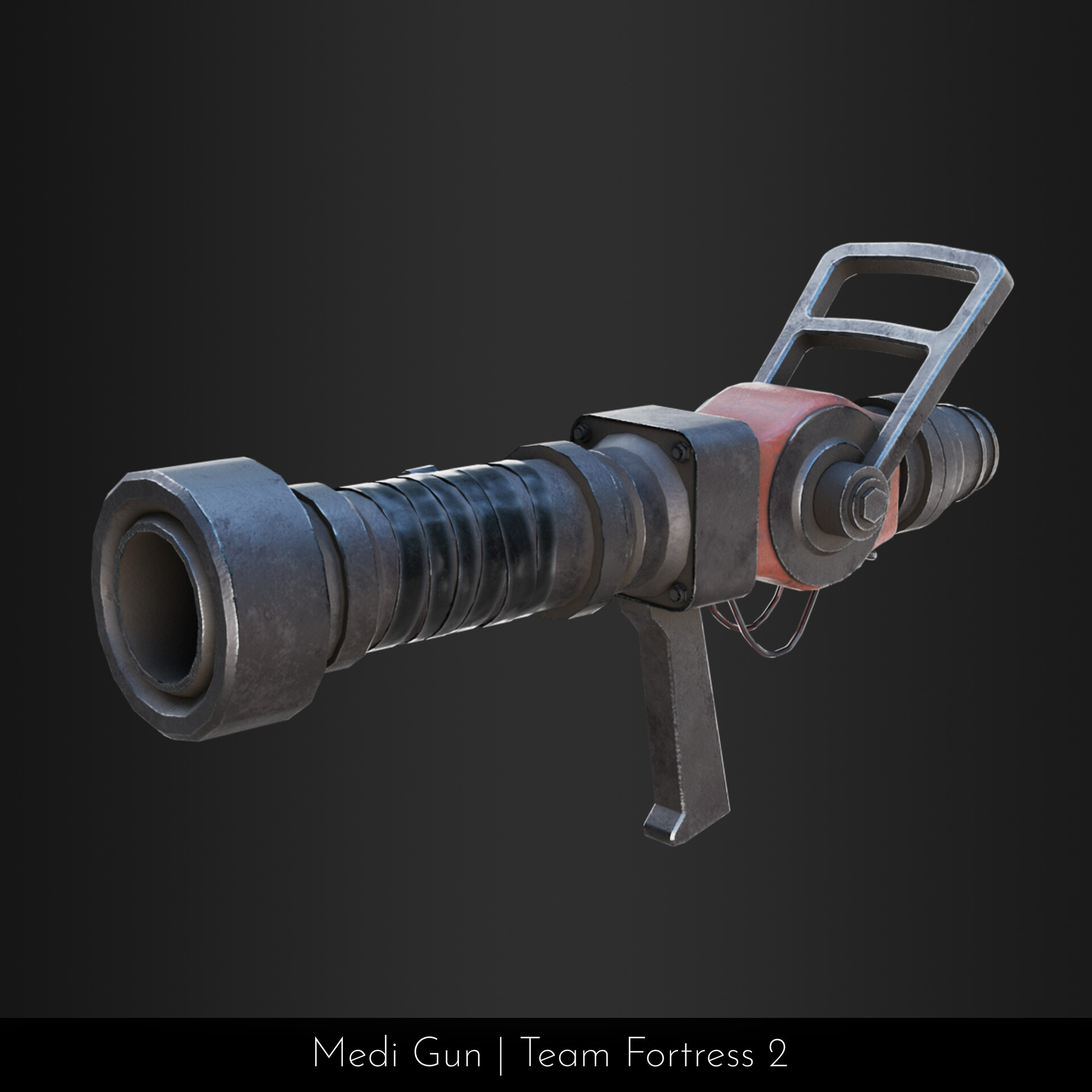ArtStation - Medi Gun - "Team Fortress 2" Remake