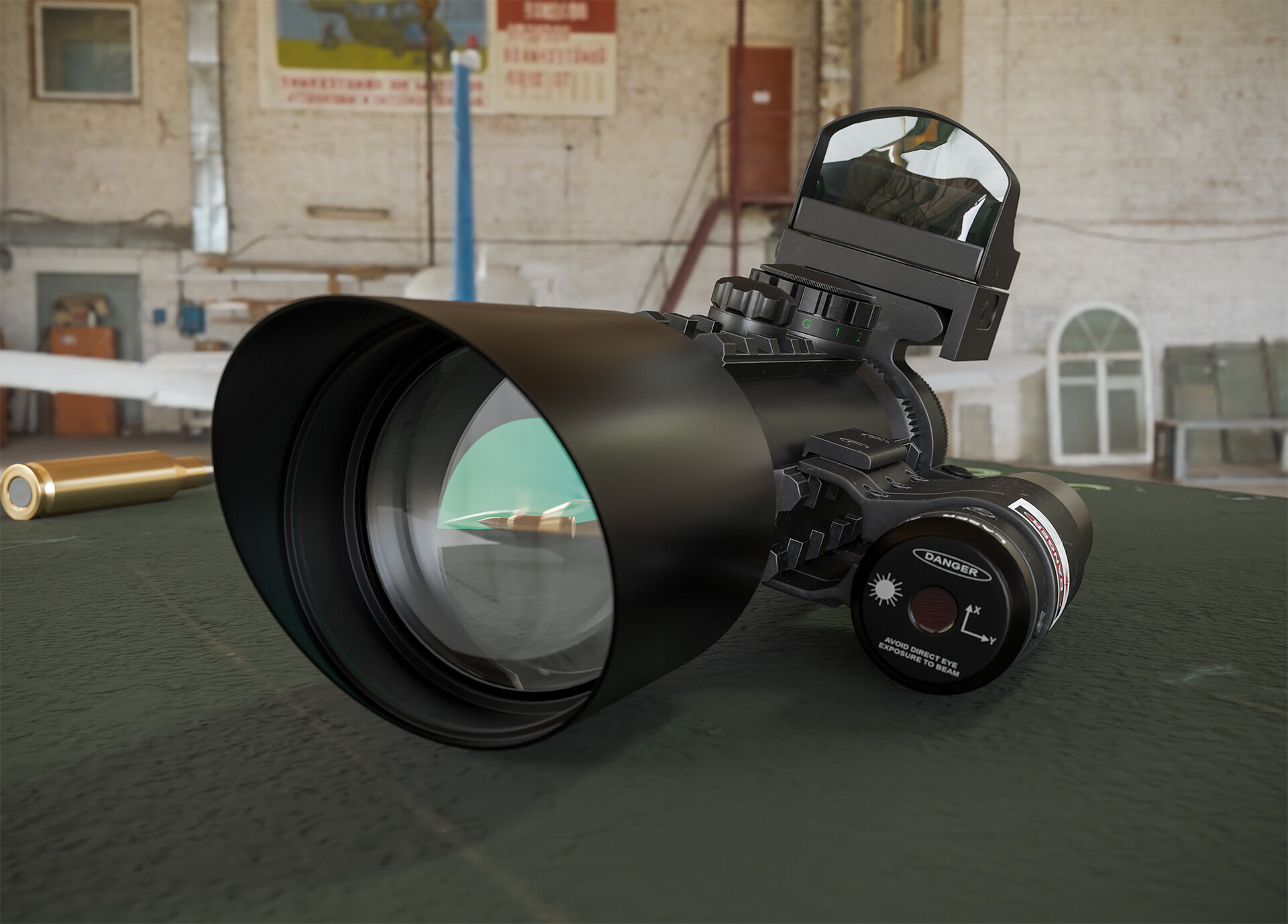 ArtStation - Rifle Scope