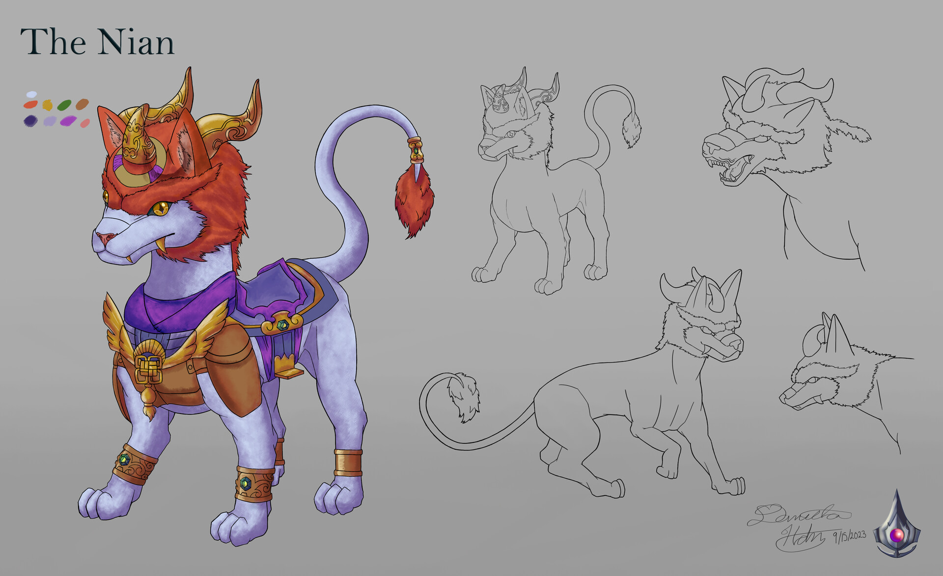 ArtStation - The Nian