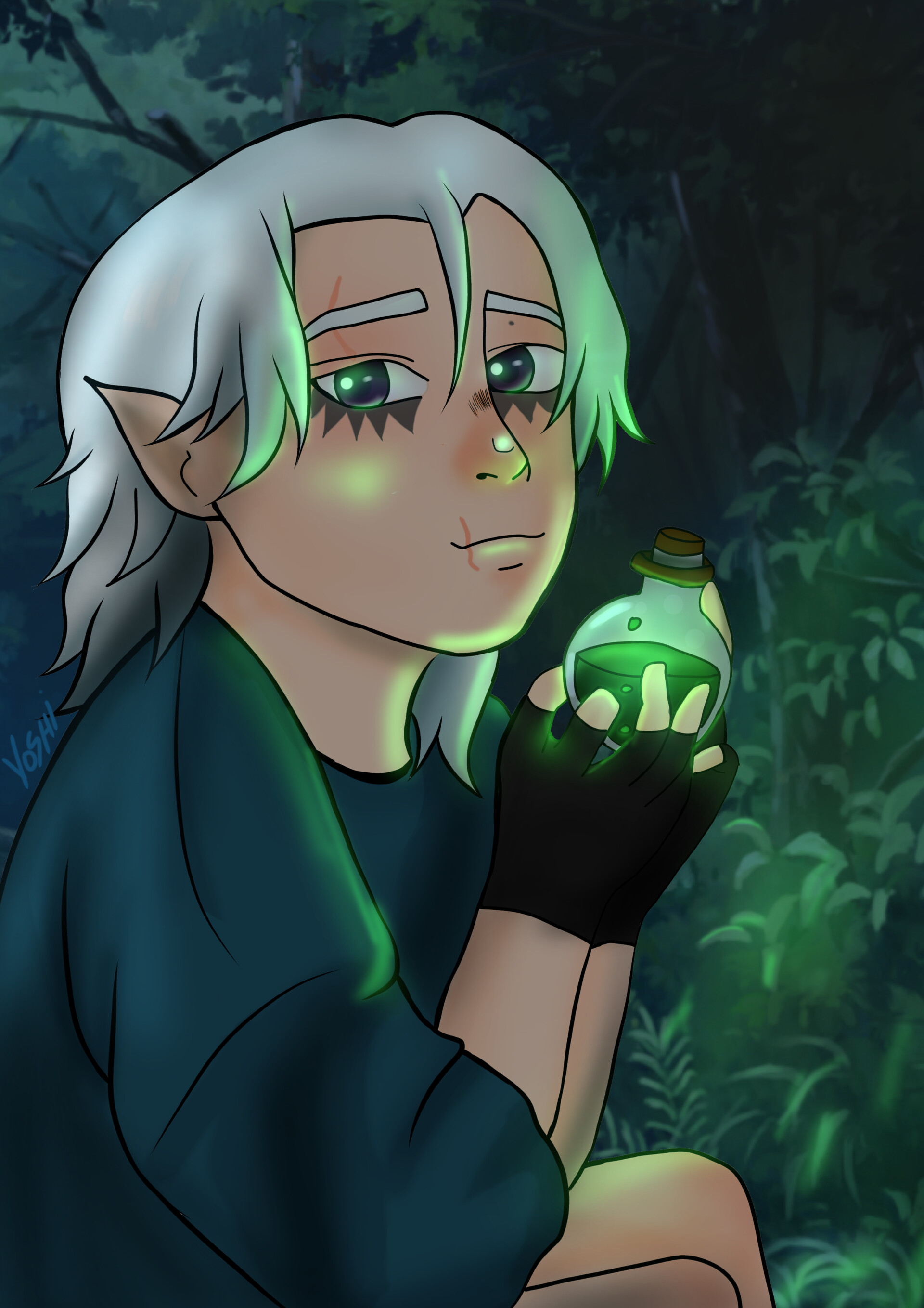 ArtStation - Elf potion
