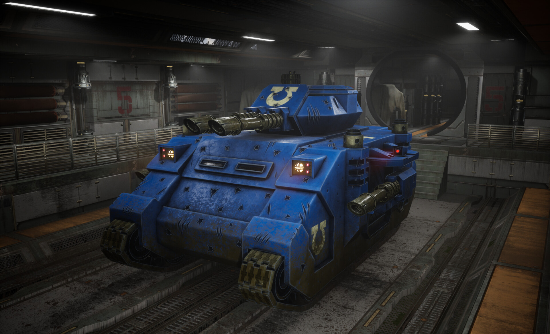 Mauricio Leaño - Warhammer 40k Predator Tank