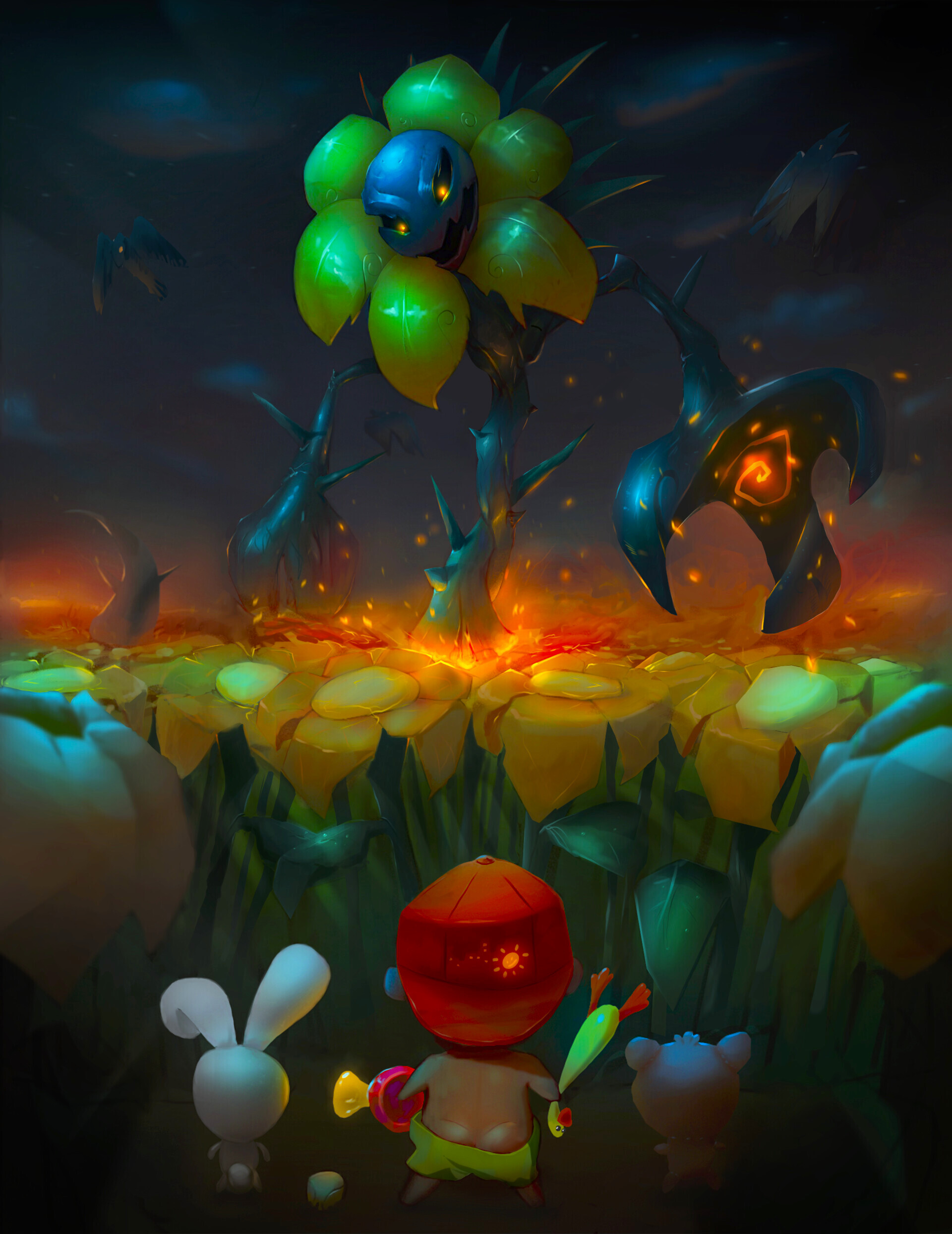 ArtStation - Predatory flower