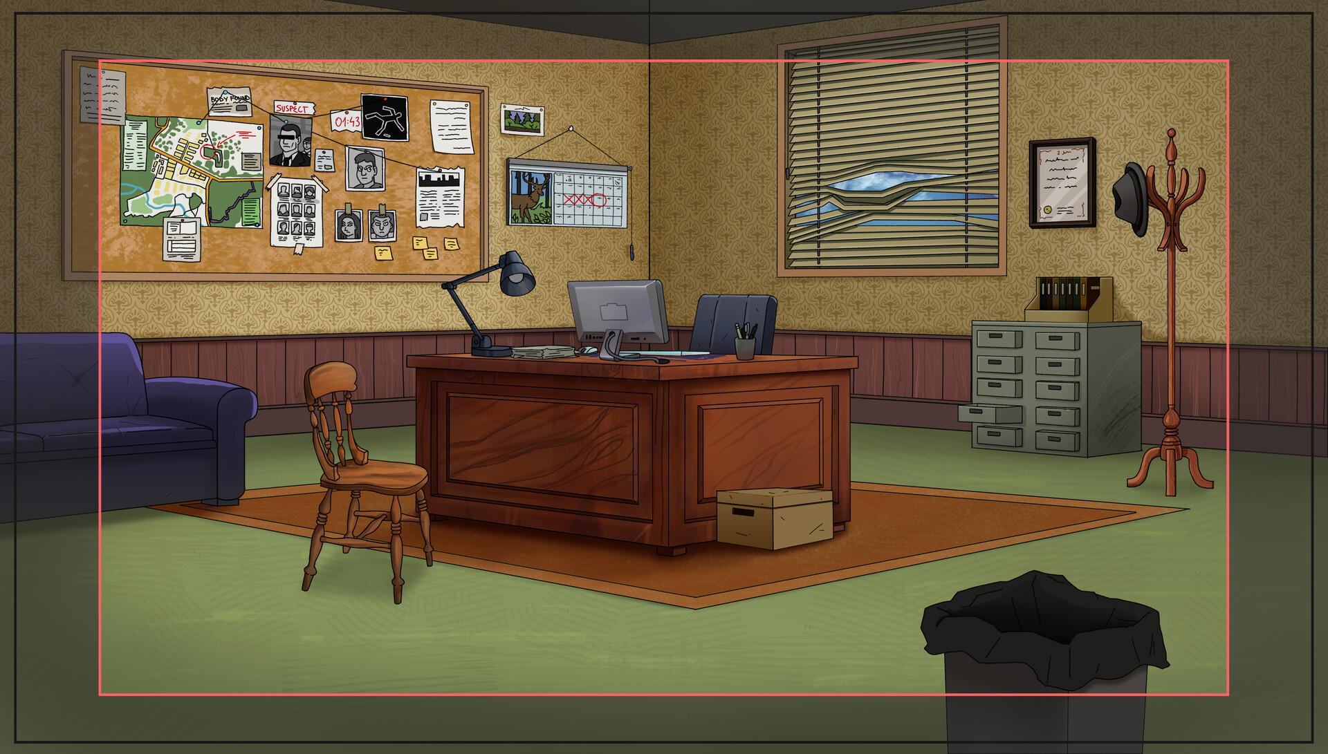 ArtStation - Detective Office