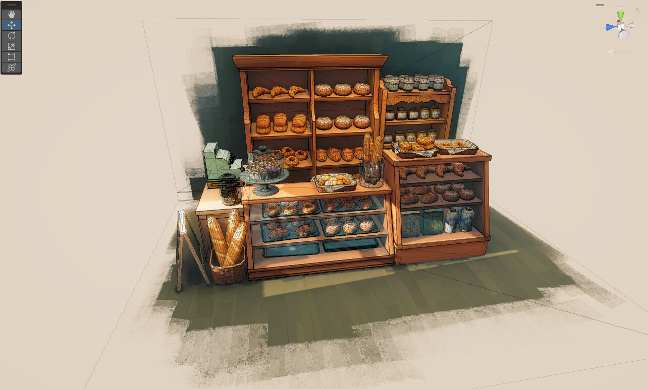 Anggit Bintang - Little Bakery (Rendered in Unity)