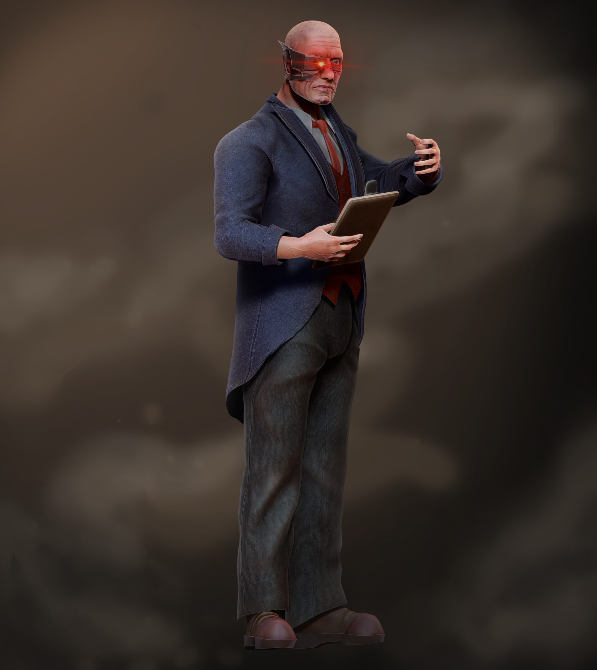 ArtStation - 3D Character Sculpt - Inventor