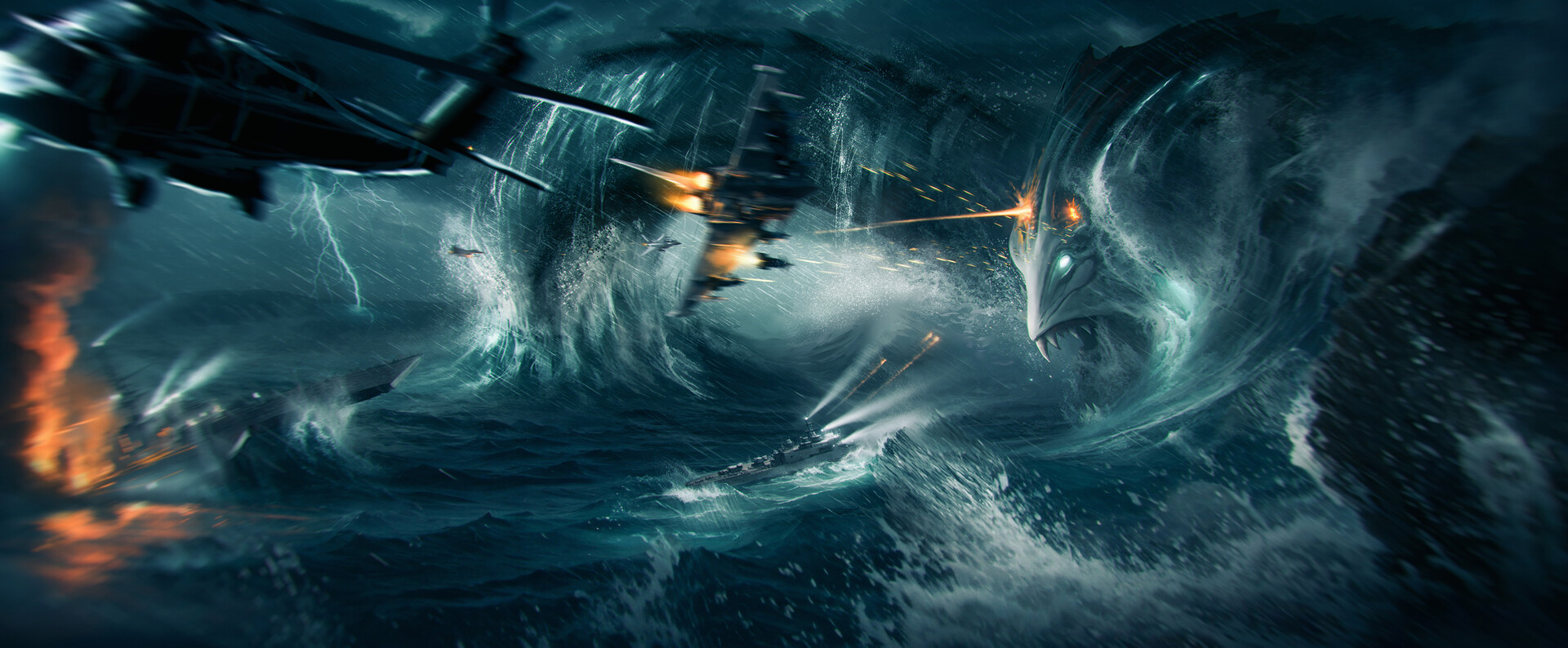 ArtStation - Leviathan Attack