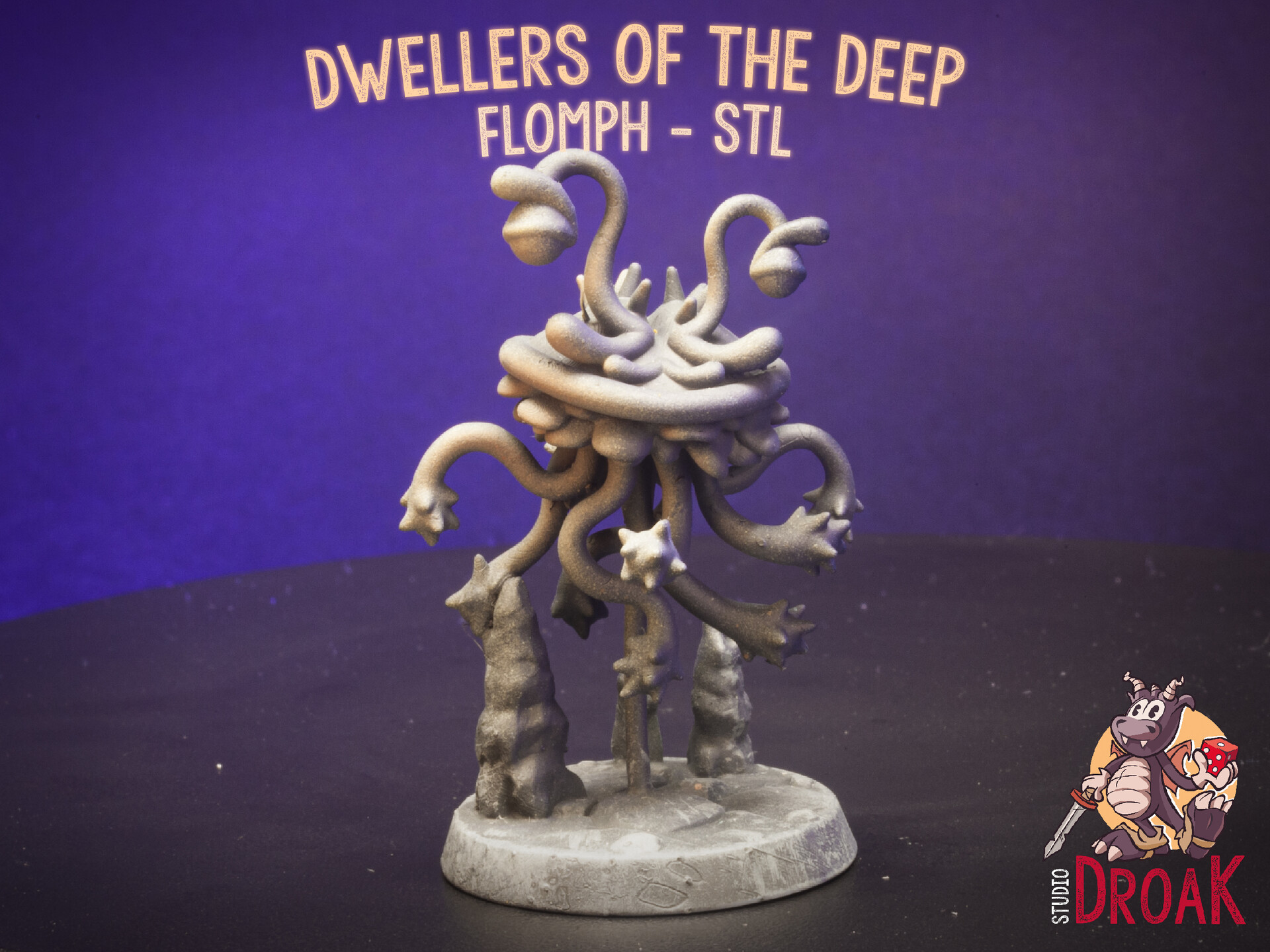 Flo Schollaert - Dwellers of the Deep - Studio Droak - 3D miniatures