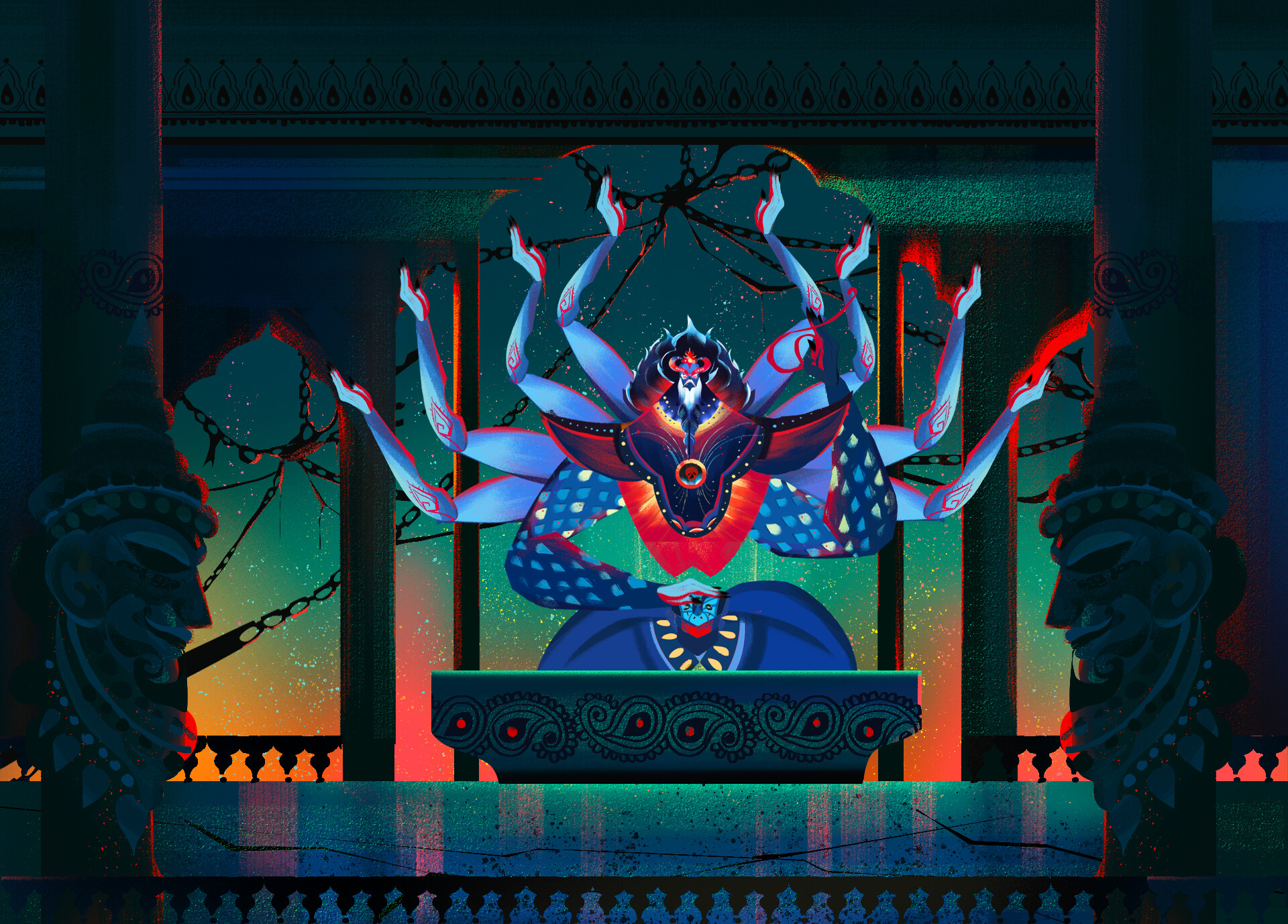 ArtStation - Yama God