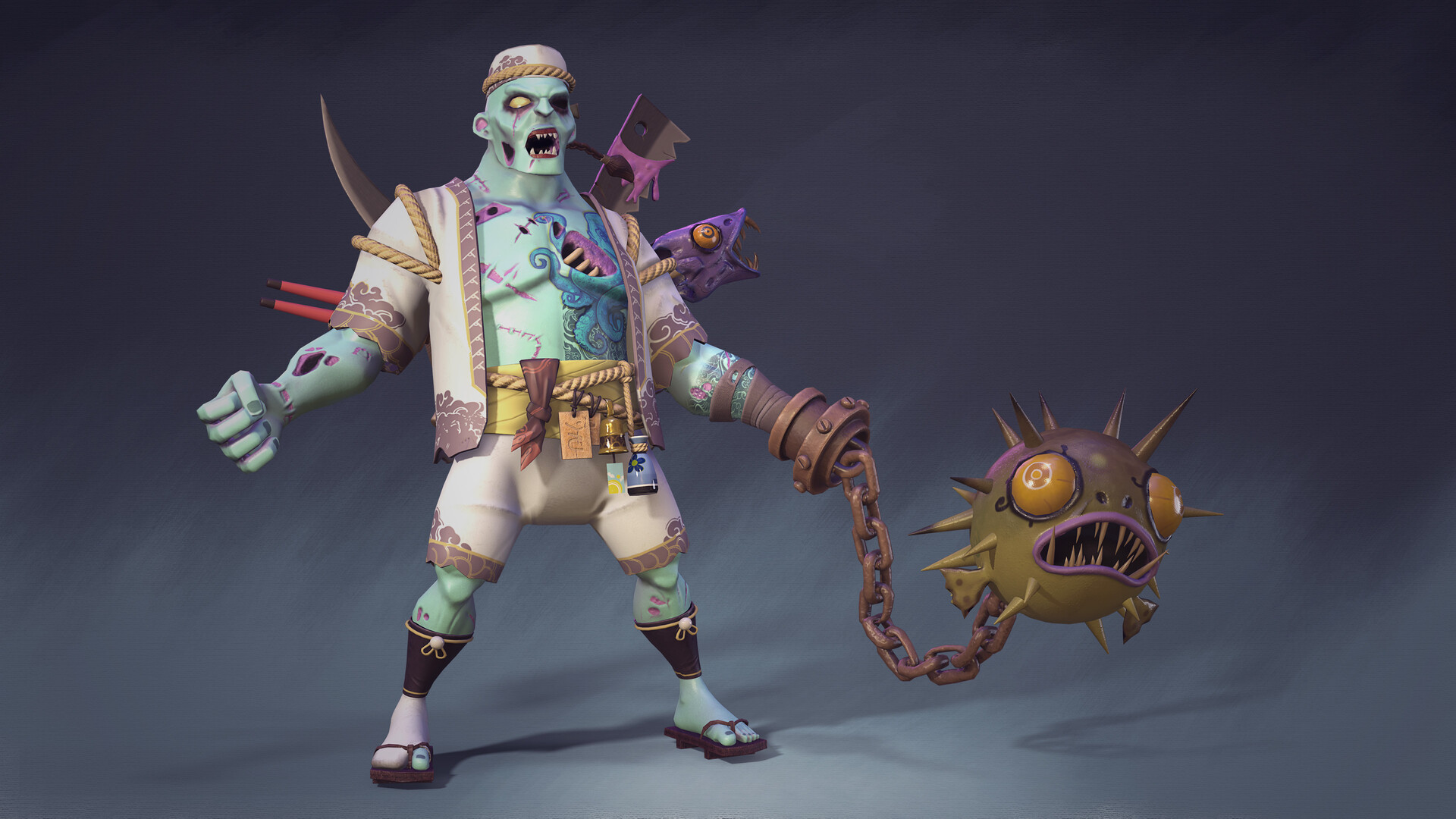 ArtStation - Sushi Zombie