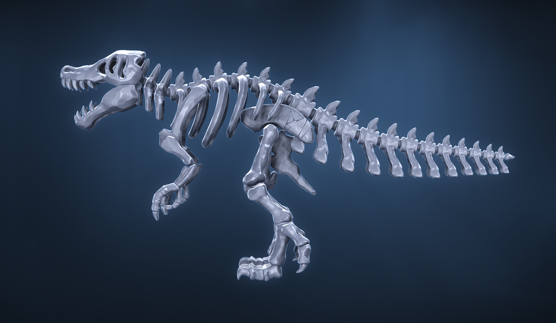 Jonathan Lam - Tyrannosaurus Skeleton