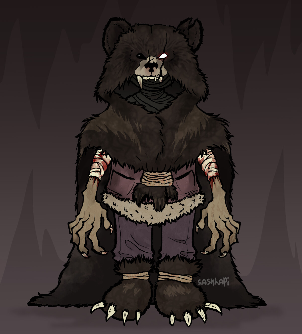 ArtStation - Bear hunter