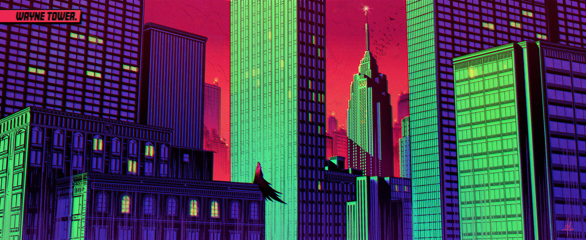 ArtStation - Batman: Wayne Tower