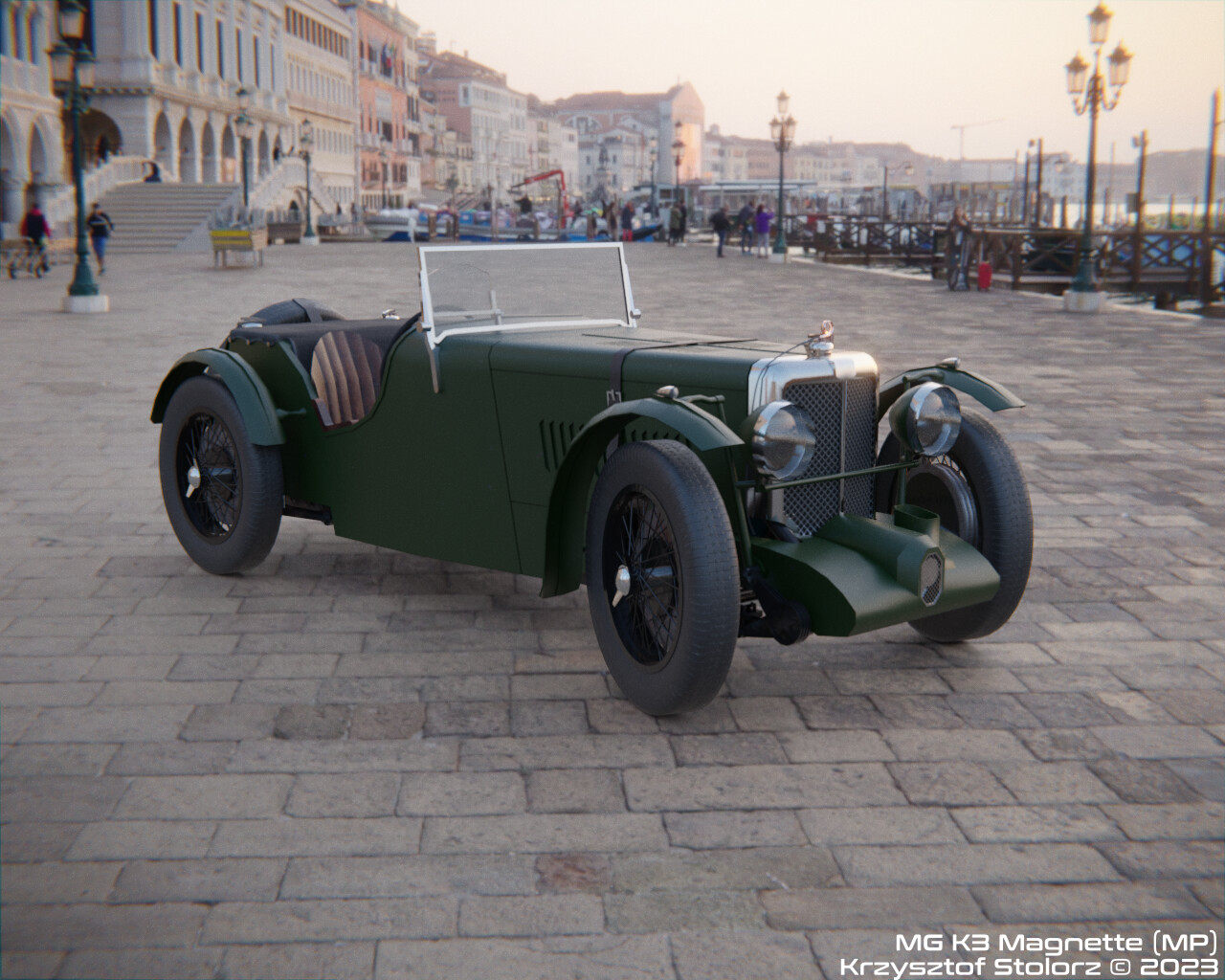 ArtStation - 1933 MG K3 Magnette (MP)