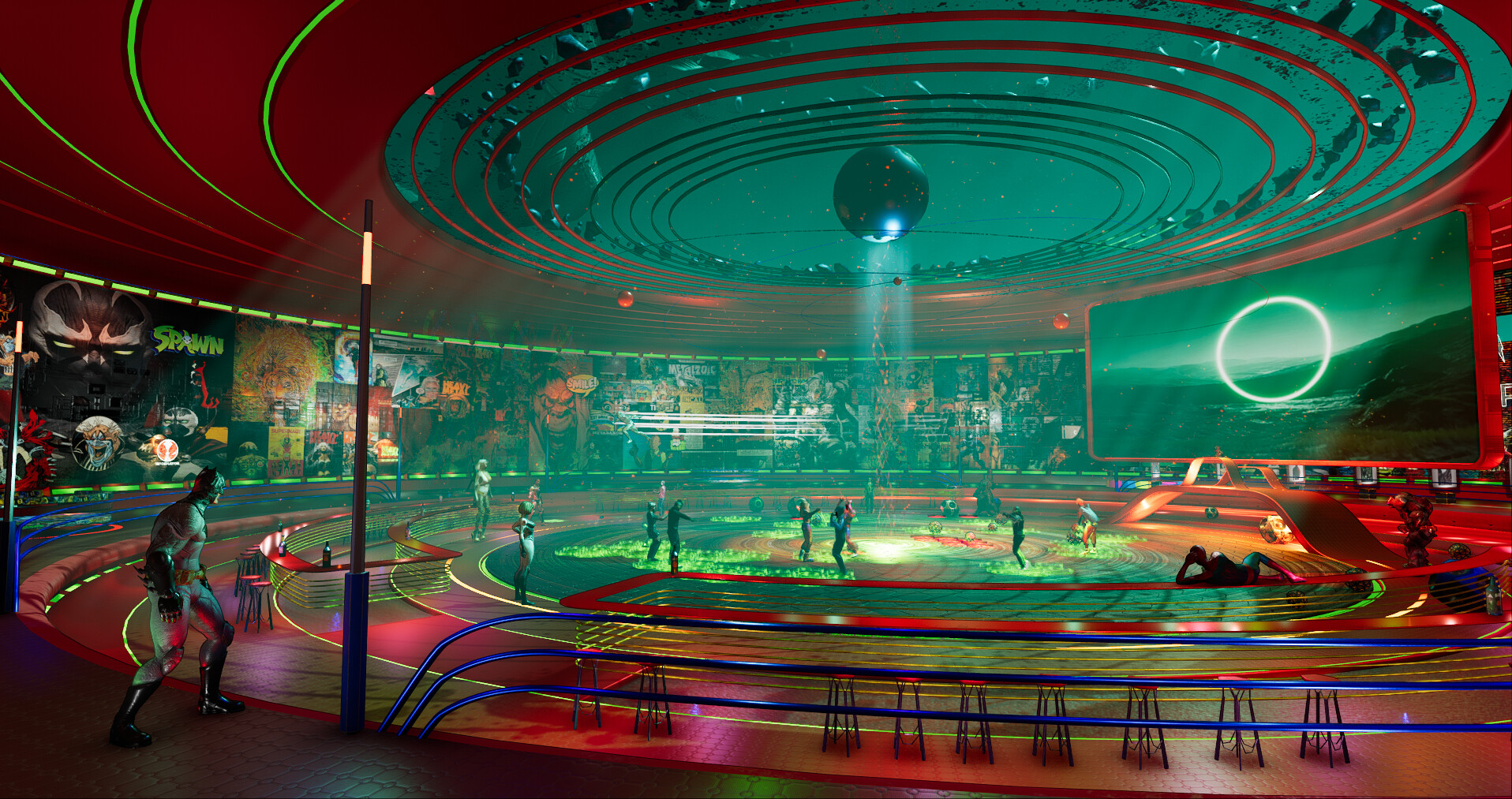 ArtStation - Comic Club ( Metaverse VR Experience)