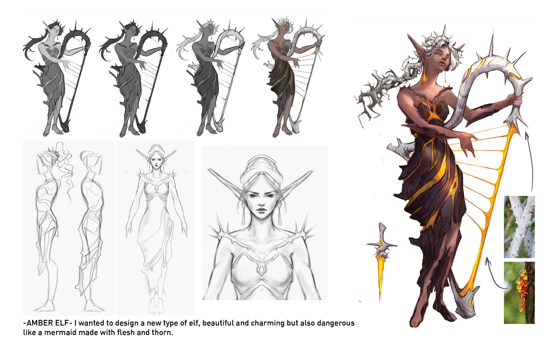 ArtStation - Dark elve