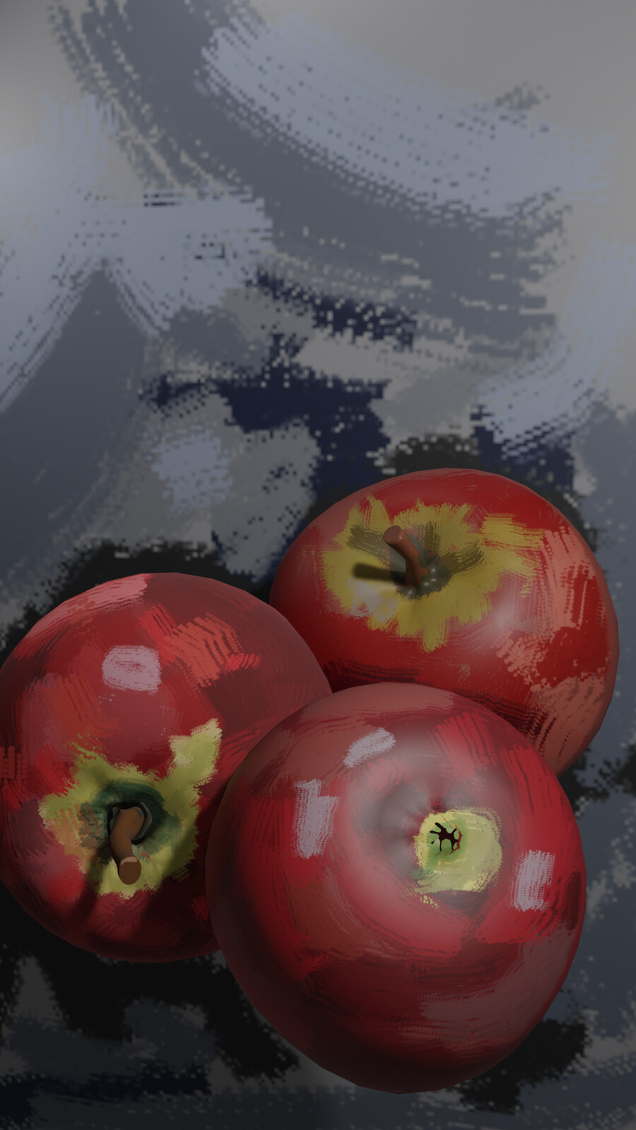 Elizabeth Clark - Texture Paintings in Blender (WIP)