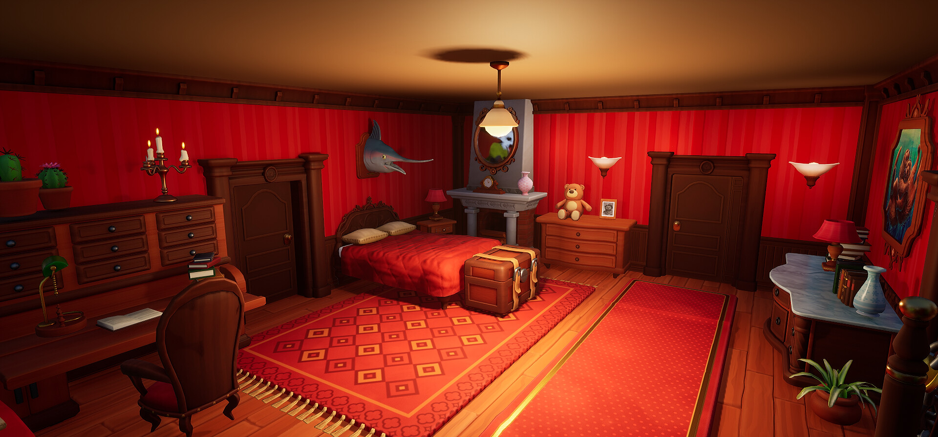 Solenn Ripoteau - Lootters (Game project WIP environments)