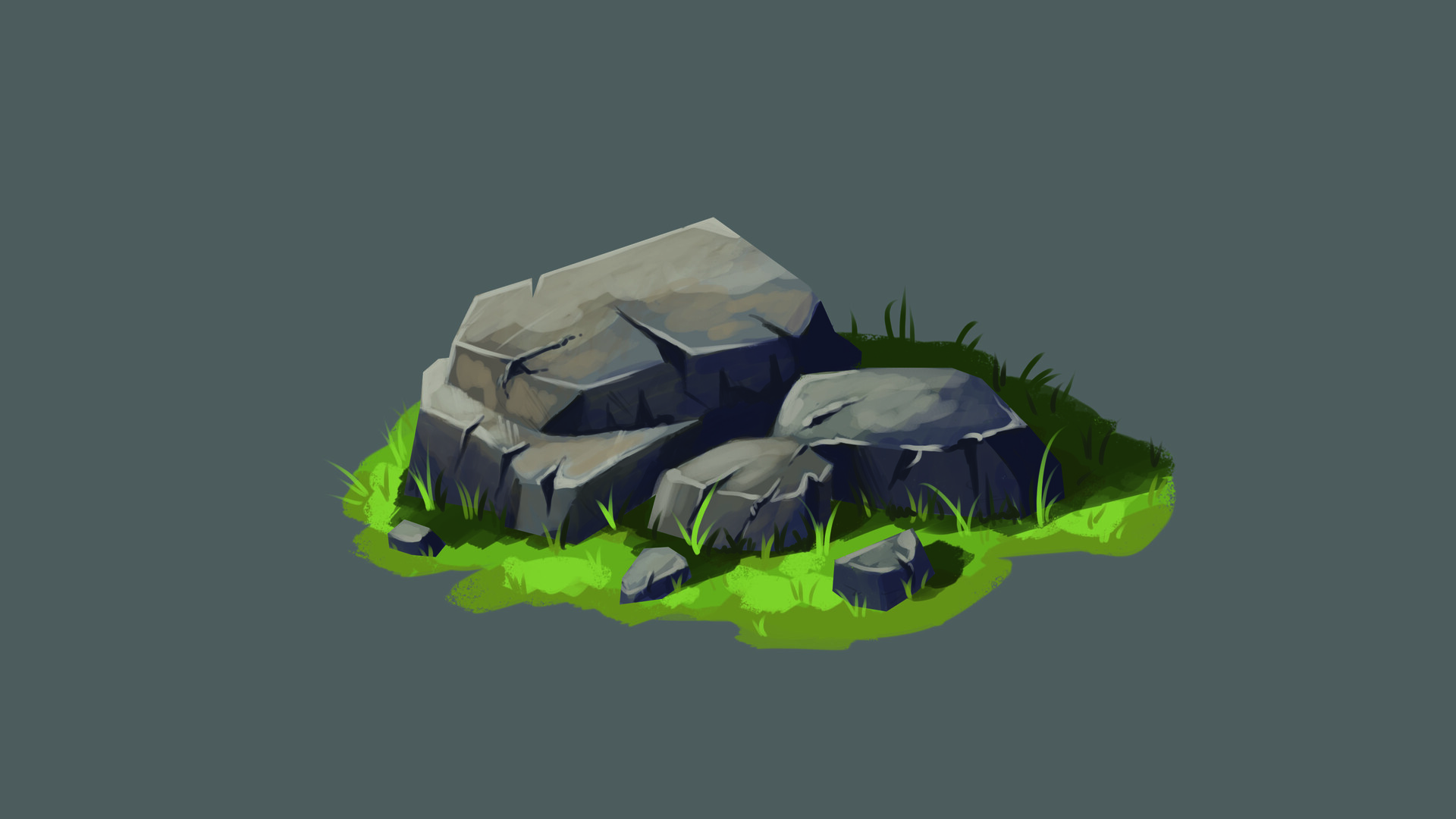 ArtStation - Rock Concepts