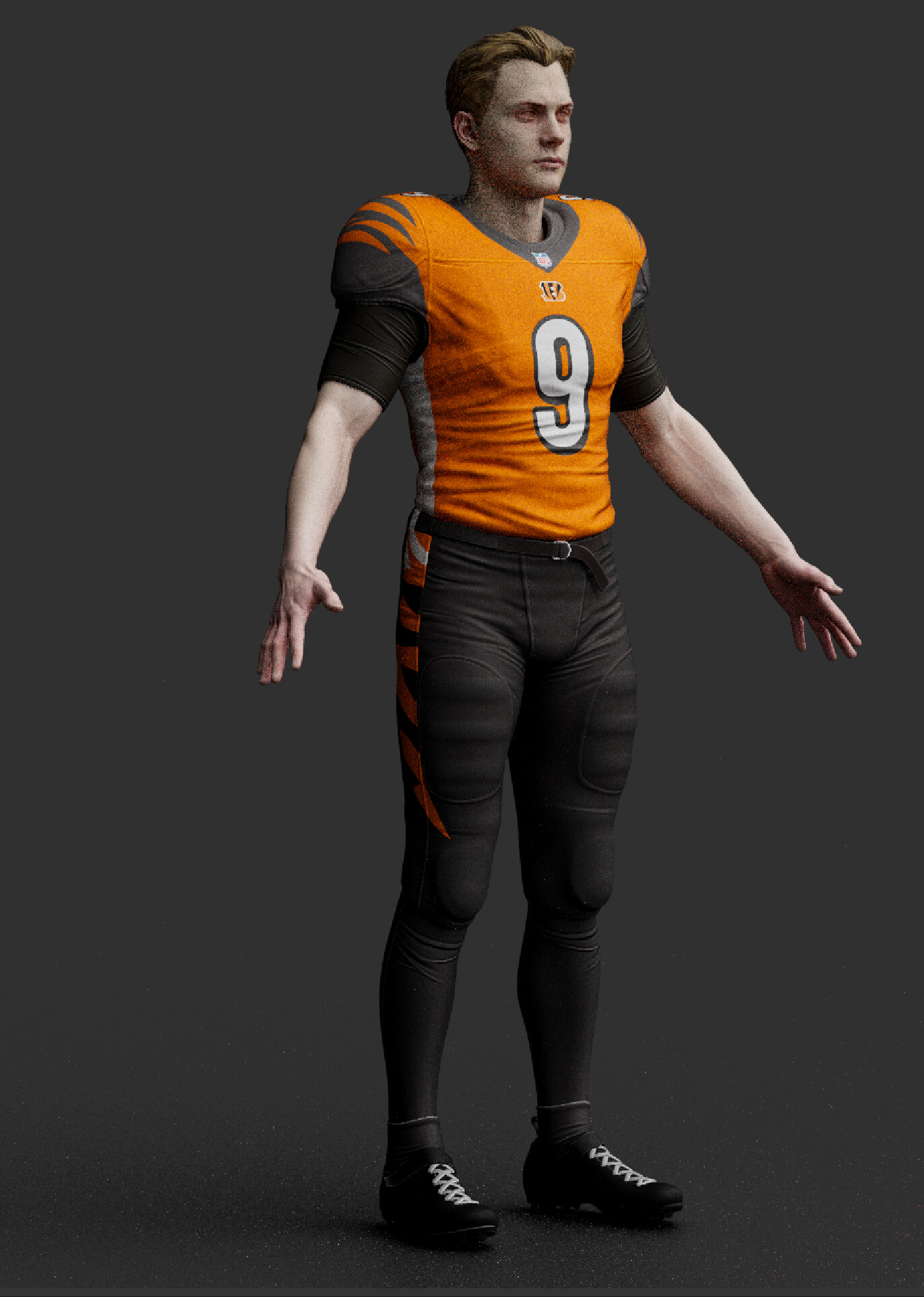 ArtStation - Joe Burrows Instagram - NFL Football