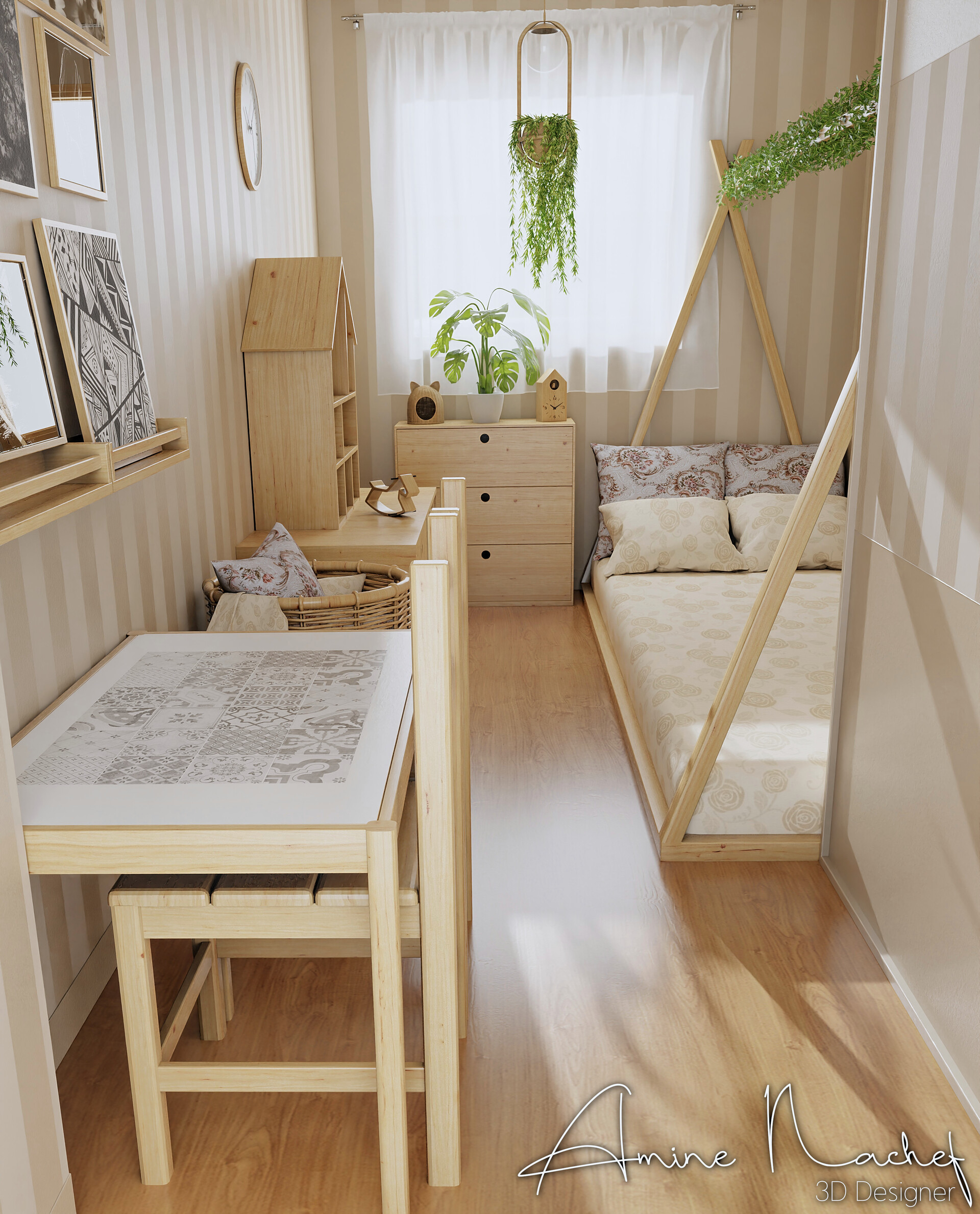 ArtStation - Cozy small room