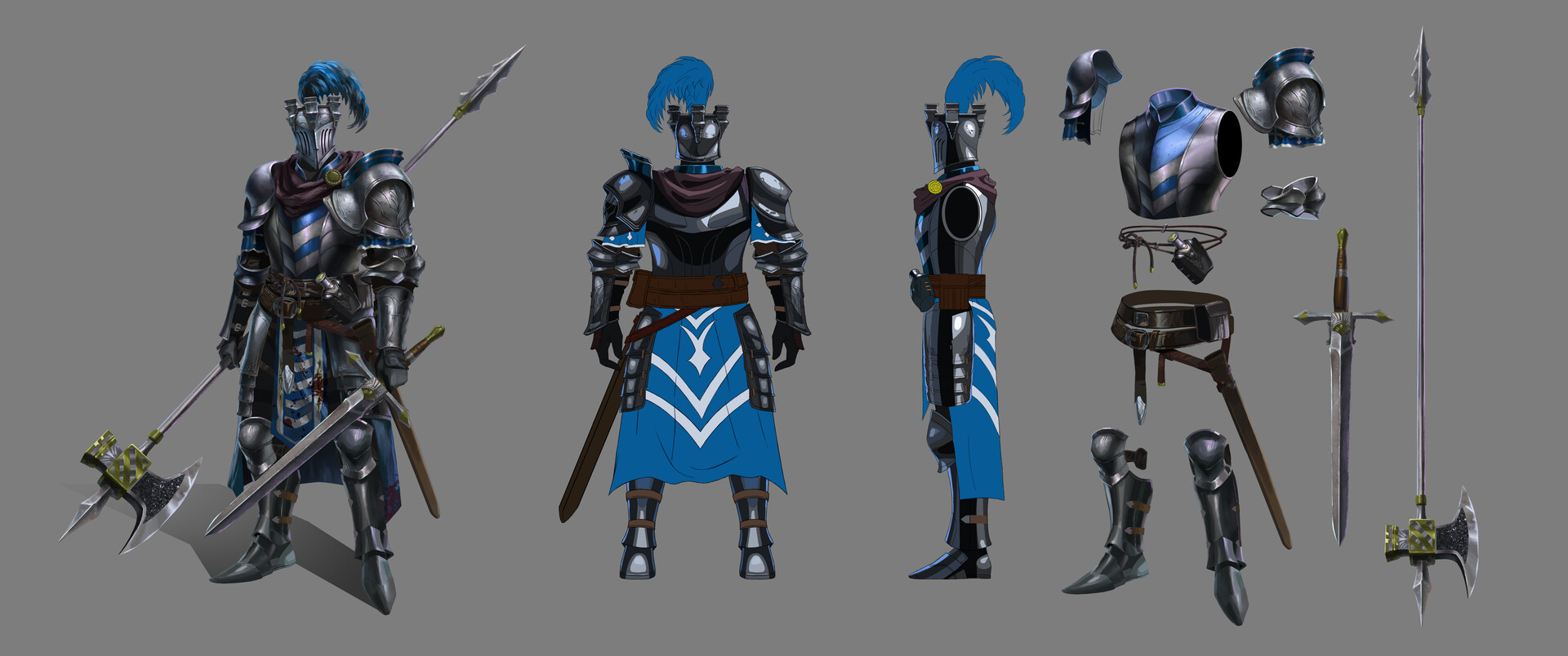 ArtStation - Knight Design