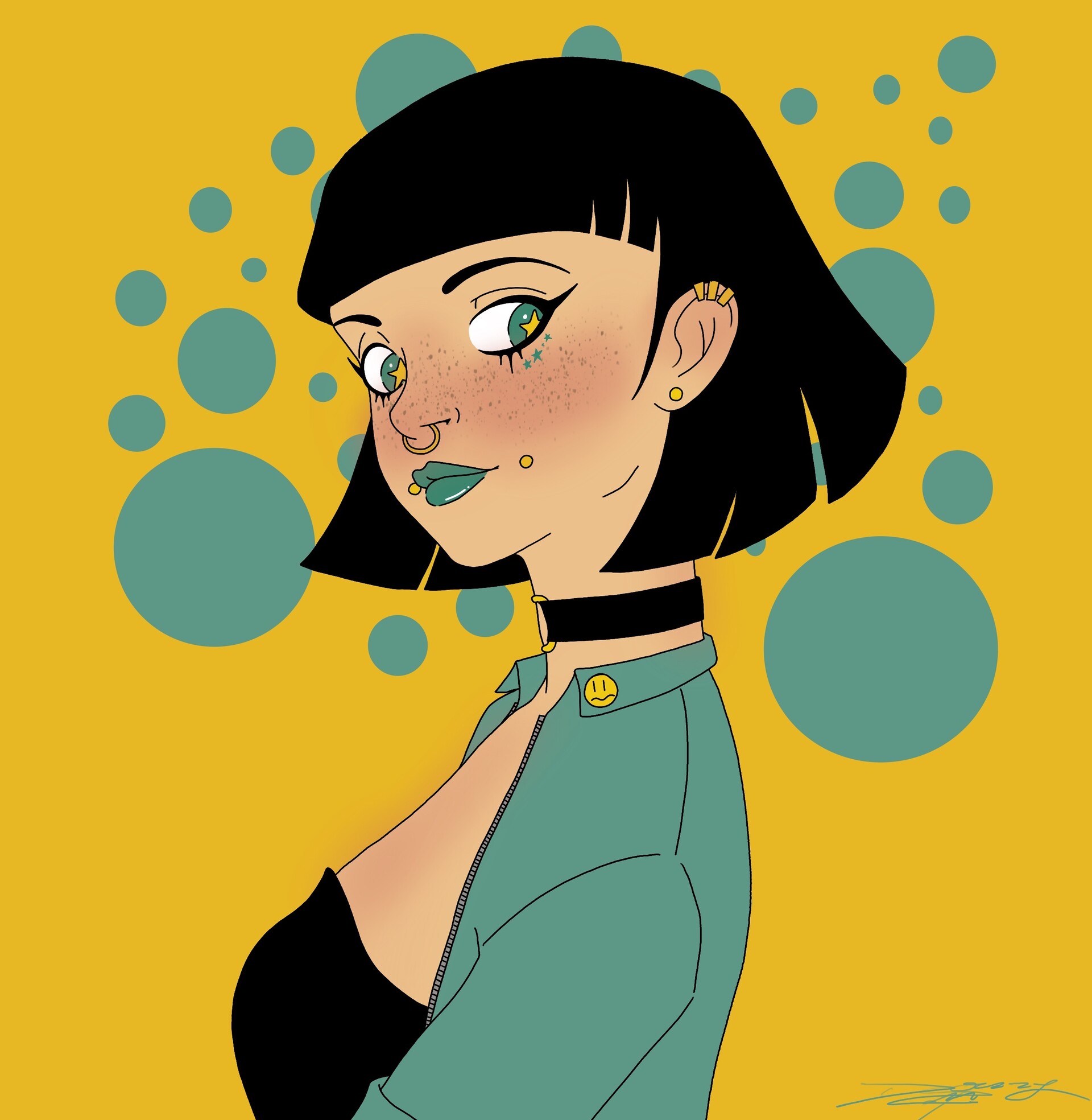 ArtStation - Mint girl