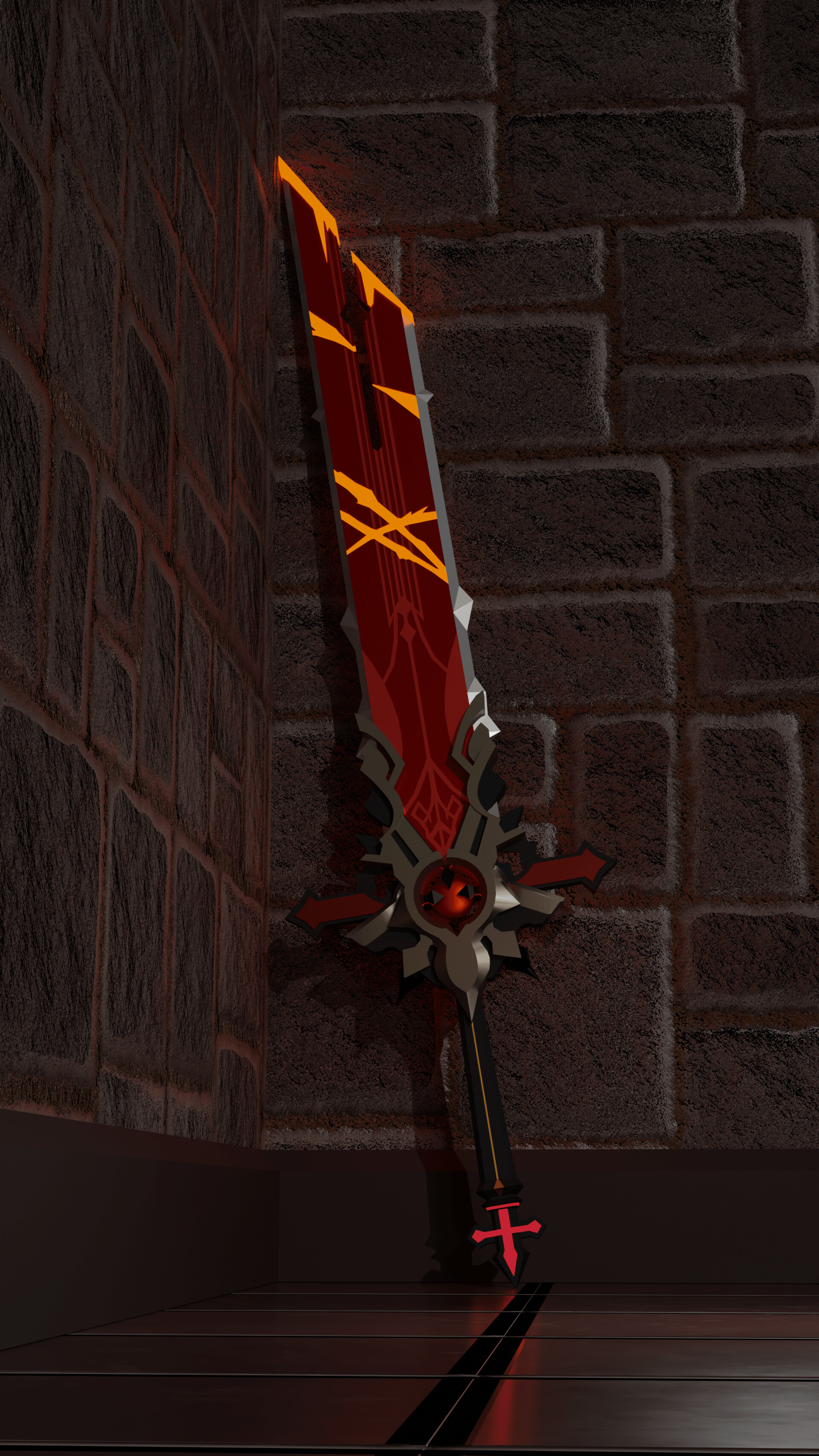 ArtStation - Wolf's Gravestone (Genshin)