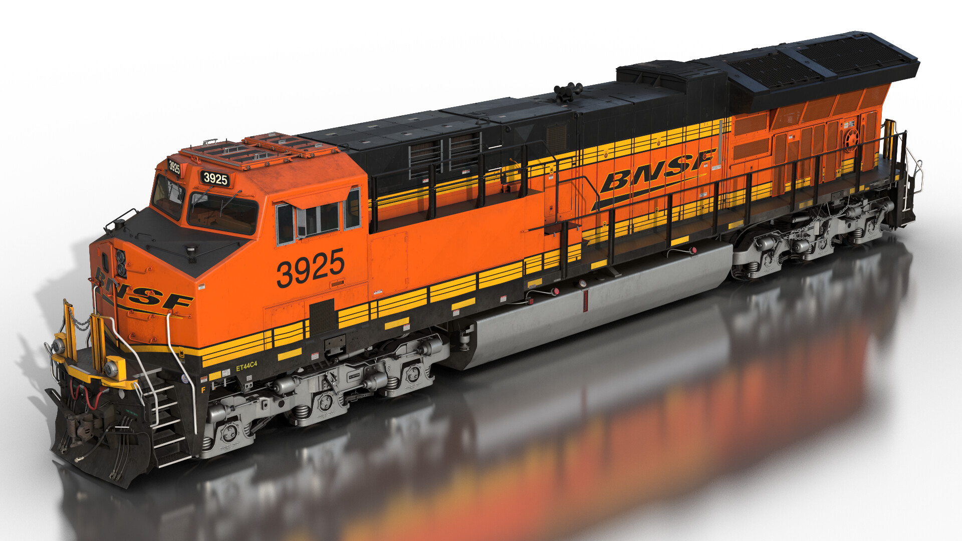 ArtStation - BNSF ET44C4