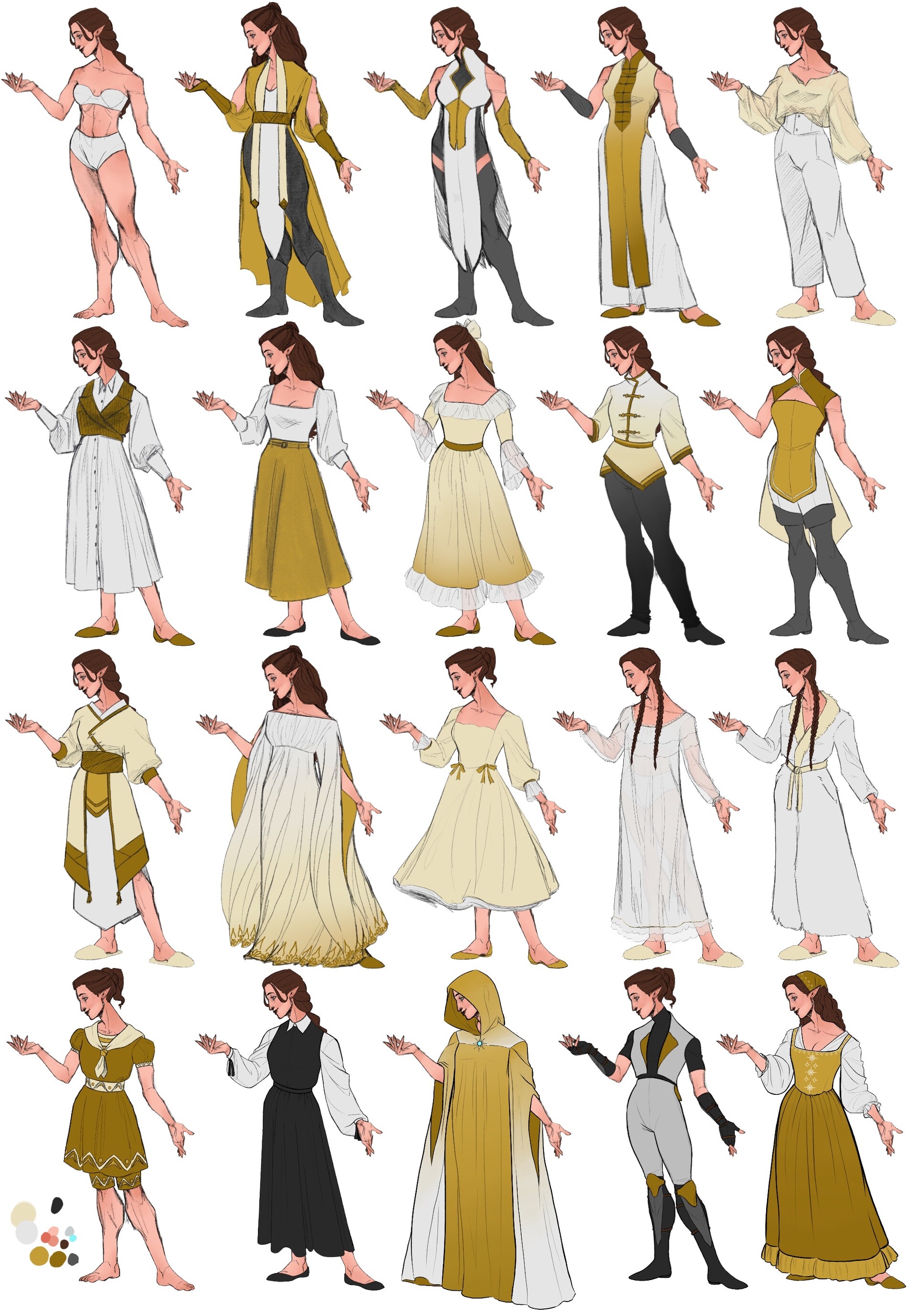 ArtStation - Clothes of a Cleric