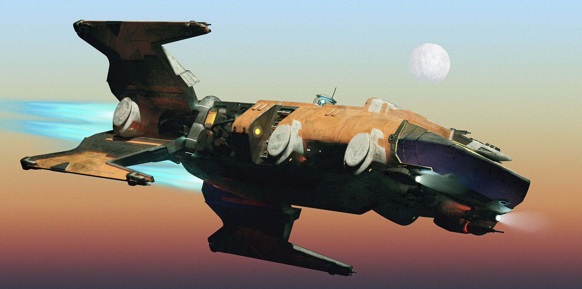 Sean Cruz - Ship Sketches