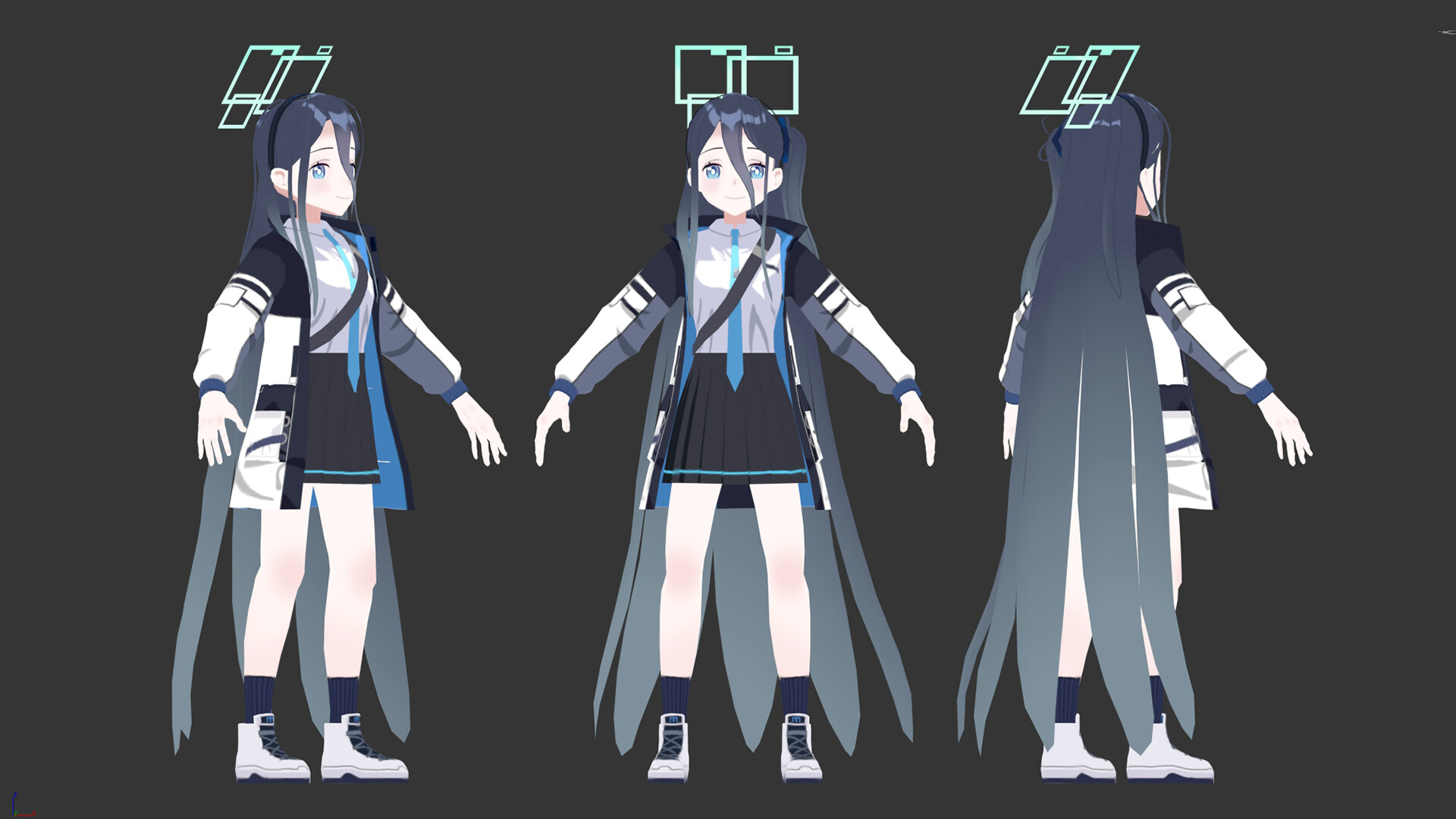 joonsung Hwang (KPSTAR) - Blue Archive 『Tendou Aris』 / 블루아카이브 텐도 아리스 모델링