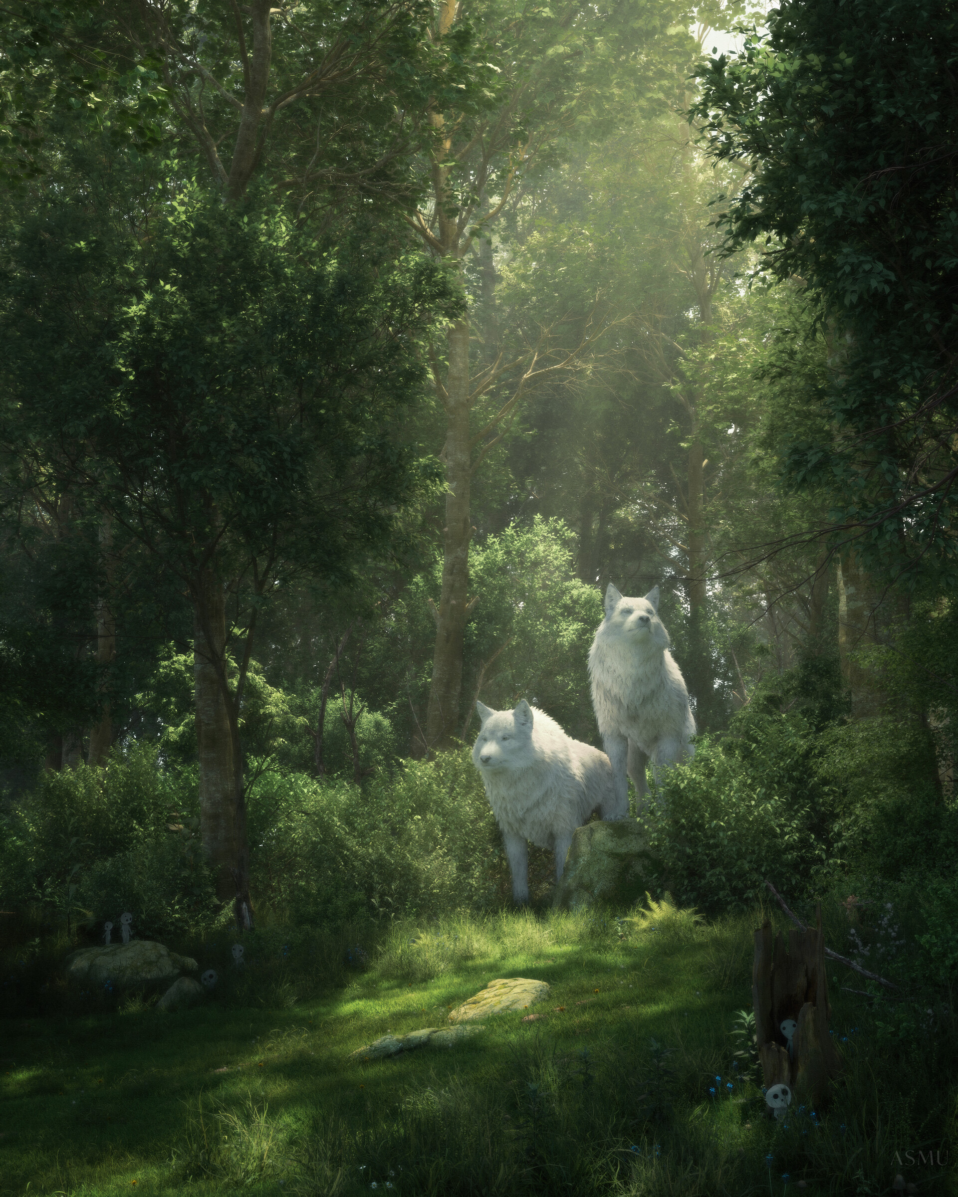 ArtStation - PROTECTORS OF THE FOREST