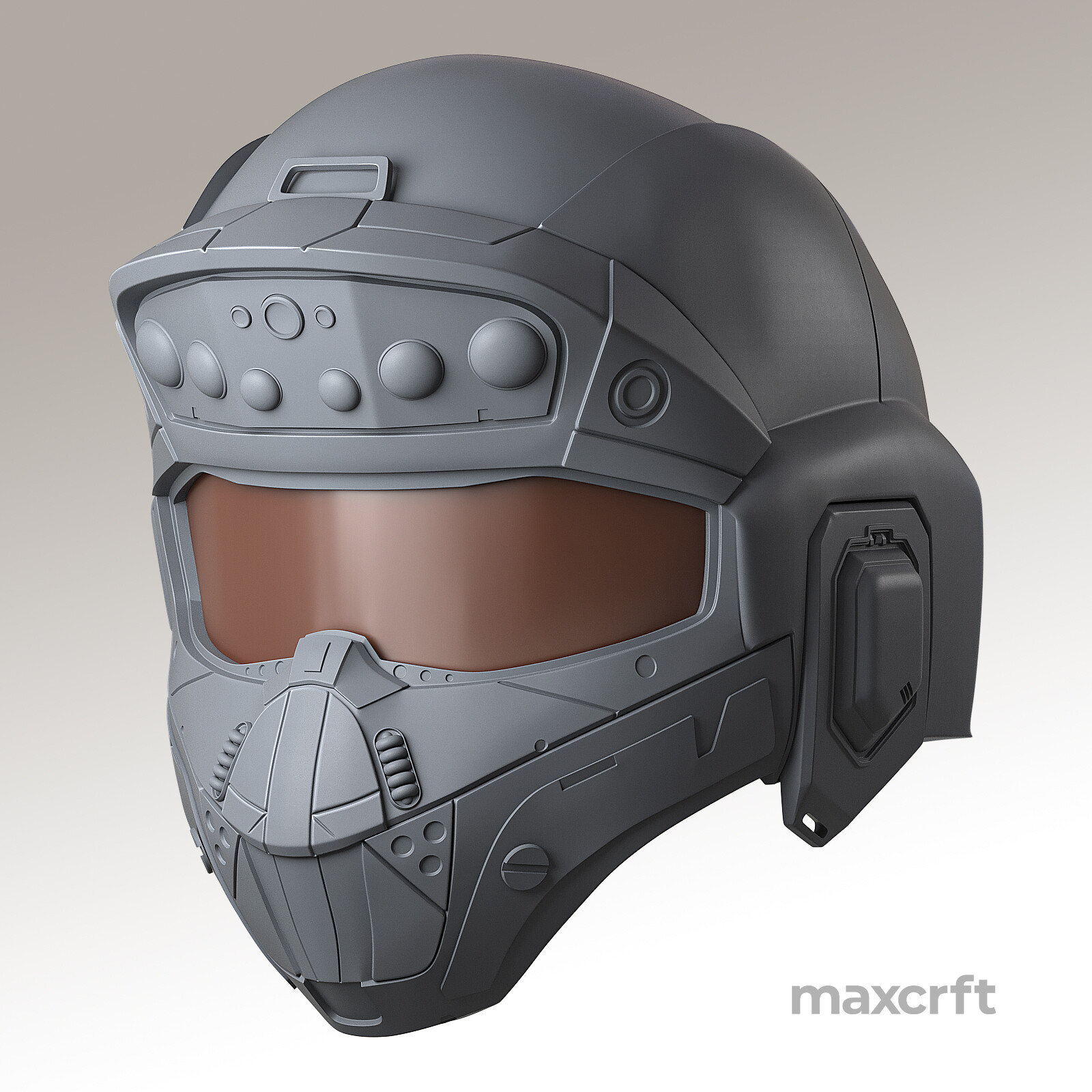 ArtStation - Helmet from Starfield for 3D-printing