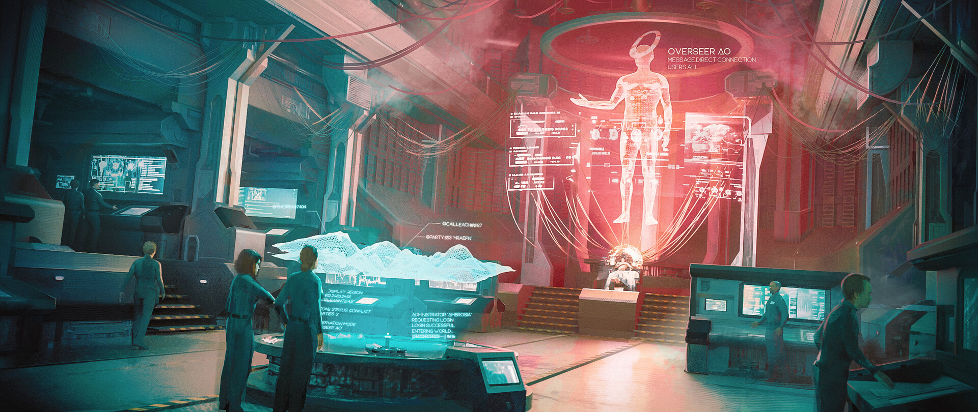 ArtStation - Heliades Command Room