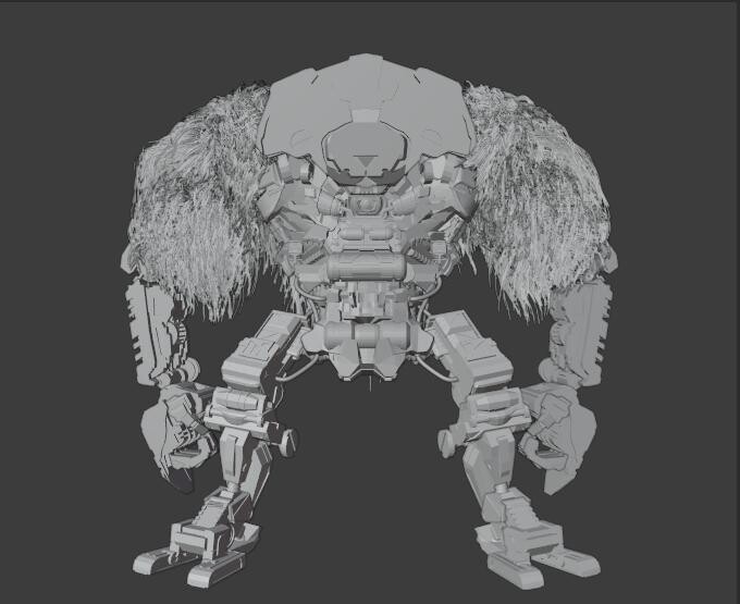 ArtStation - 機器狗 Robot dog