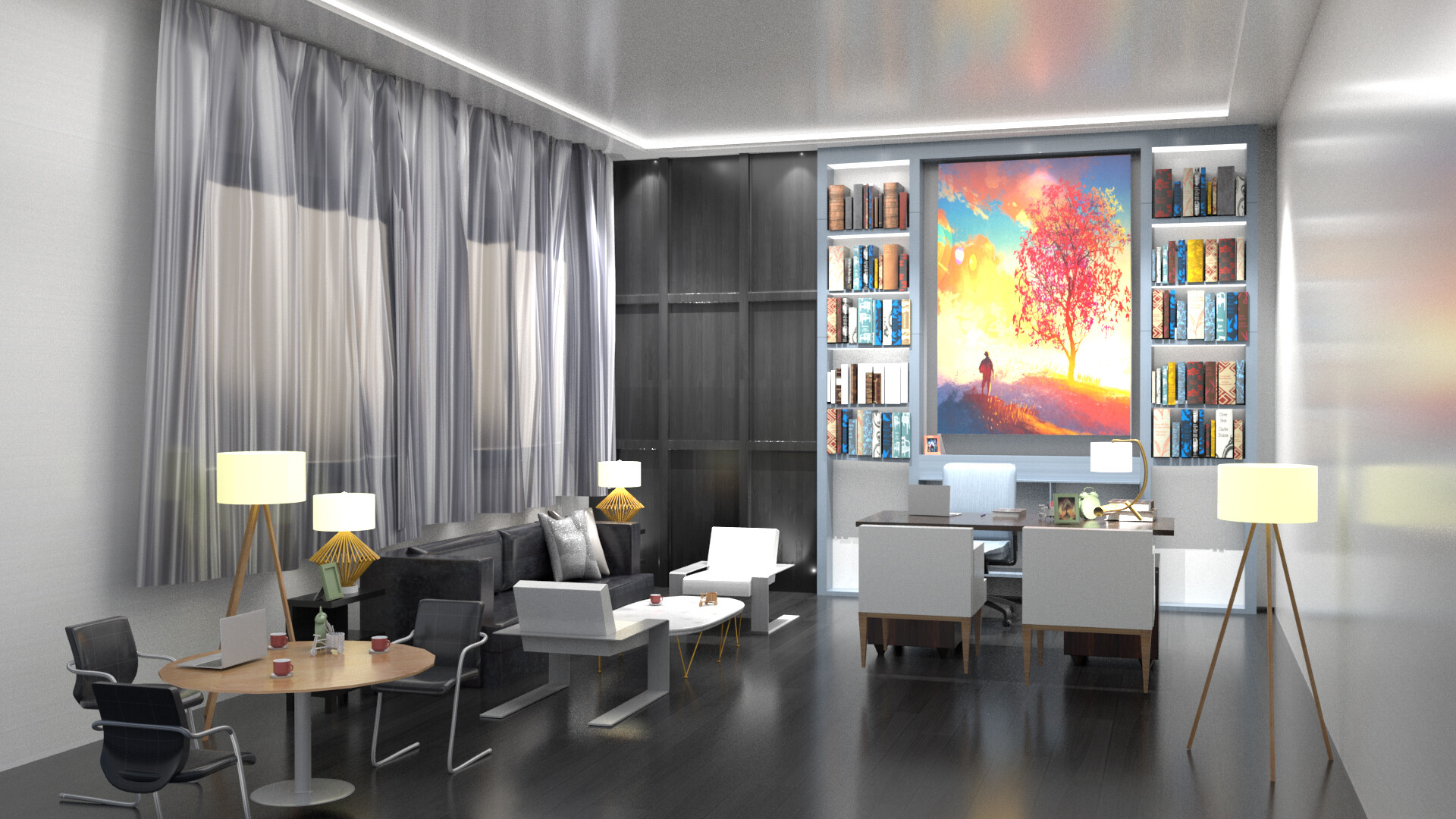 ArtStation - interior design