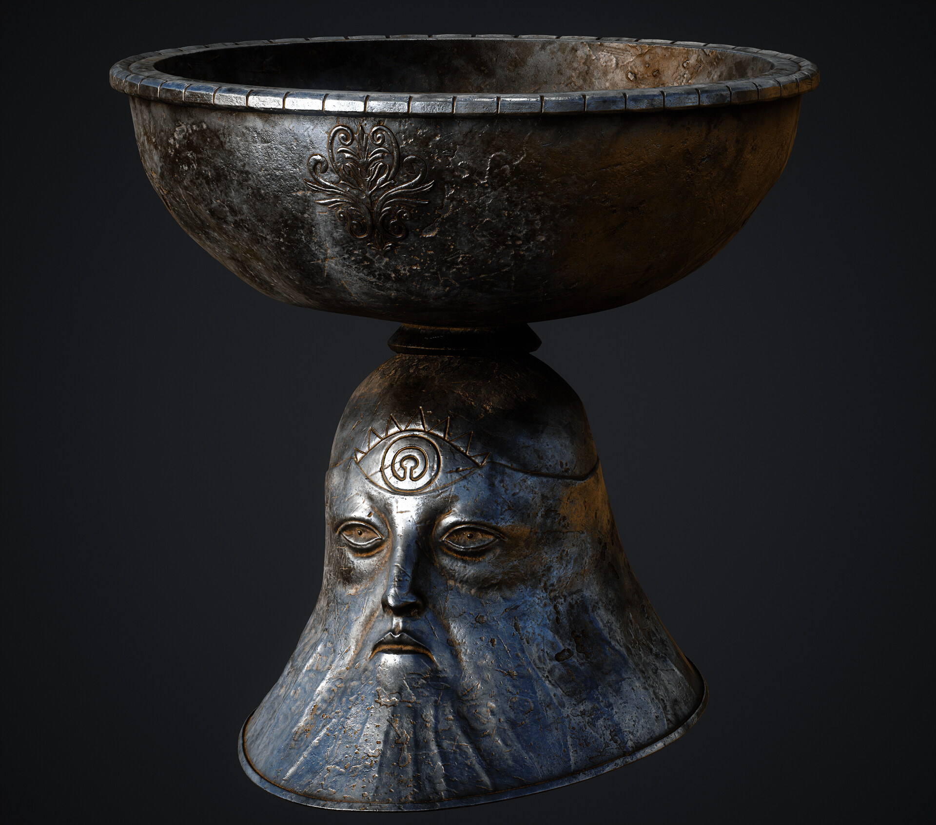 ArtStation - EldenRing Fire Prelate Helm (FanArt)