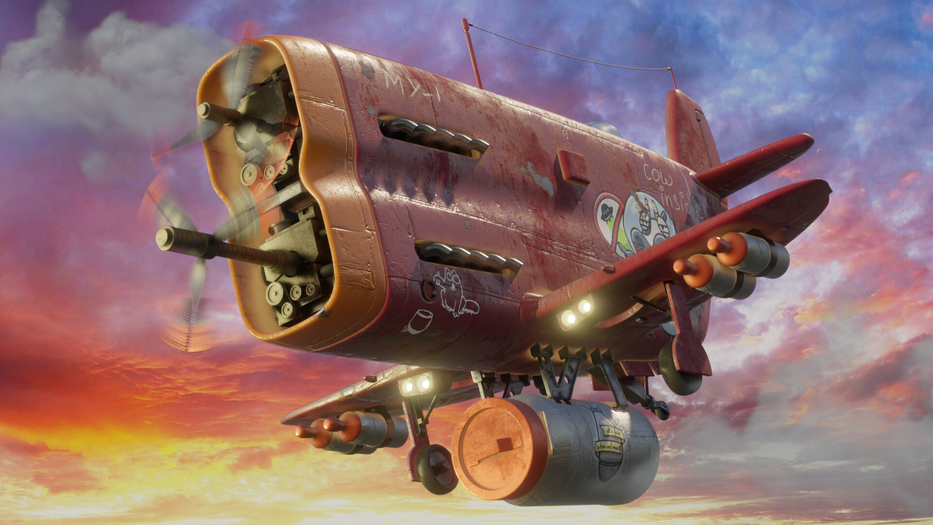 ArtStation - Airplane