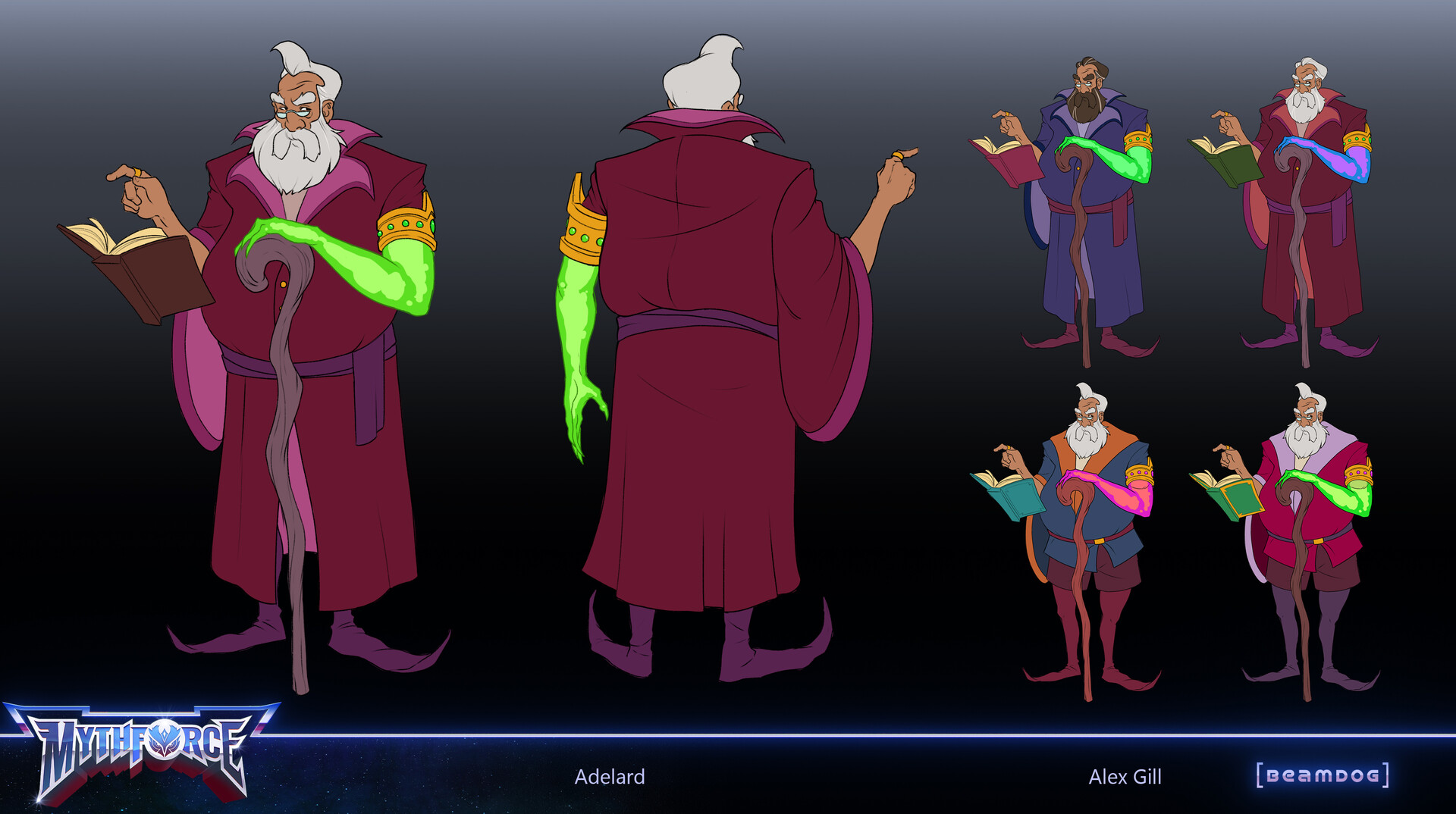 Alex Gill - Mythforce Concept Art - NPC