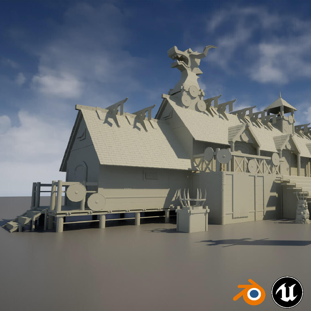 ArtStation - Modular Viking Set