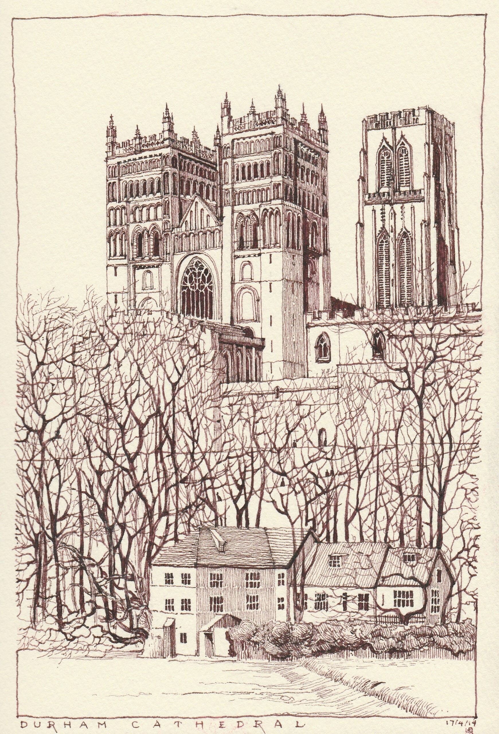 ArtStation - Durham Cathedral